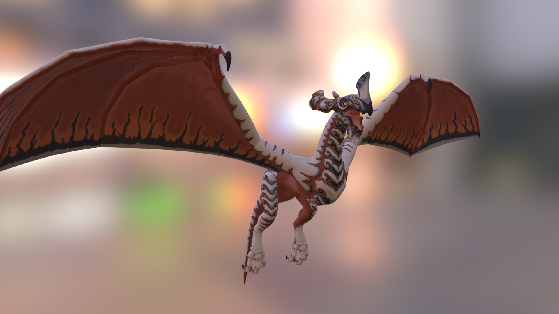 Wyvern 01 - 3D model by TelergyStudio (@lucaoshrs) [550820e] - Sketchfab