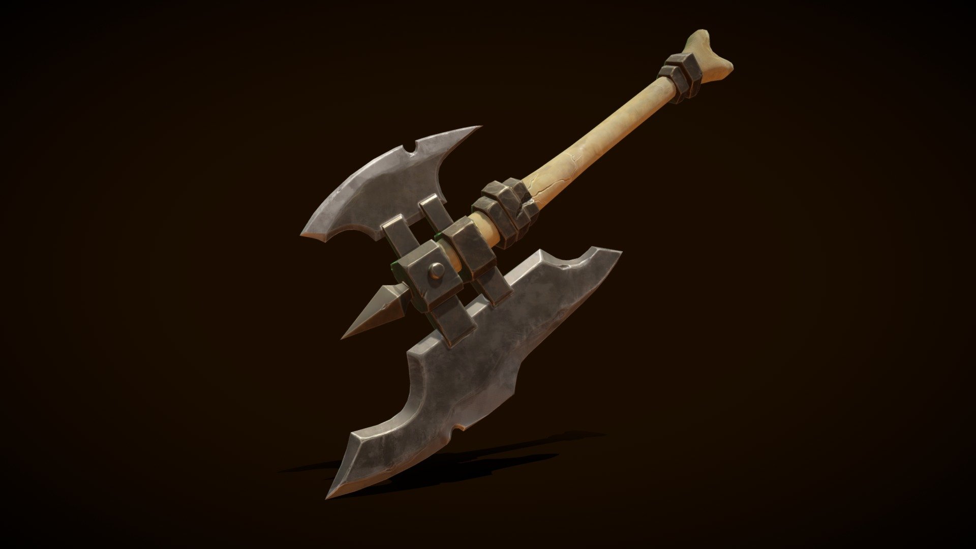Bone Axe - 3D model by javibotella3d [5508424] - Sketchfab