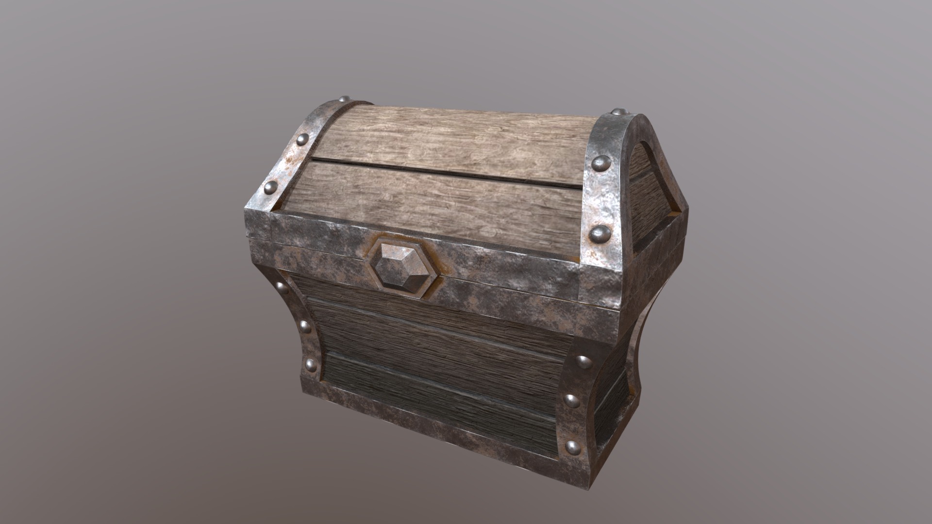Realistic Treasure Chest - 3D model by cmaccor [550d422] - Sketchfab
