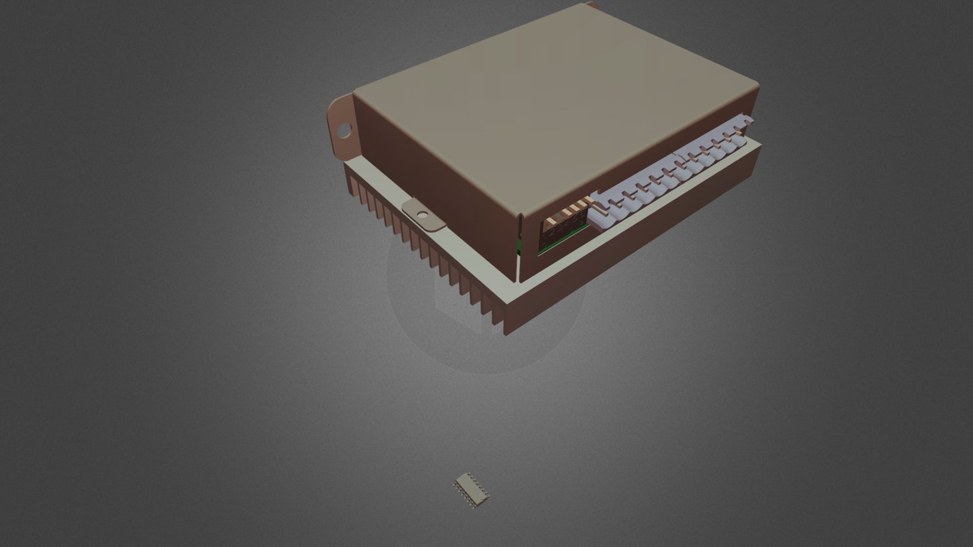 Step Motor Driver - 3D model by leventgomurgen [55105a2] - Sketchfab