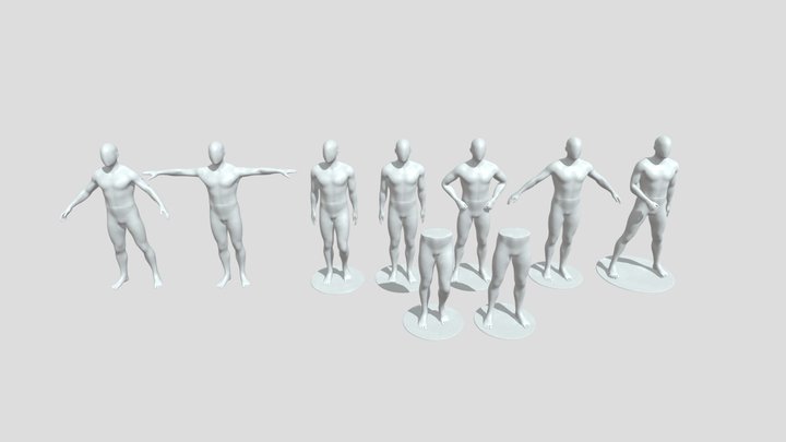 Mannequin 3D models - Sketchfab