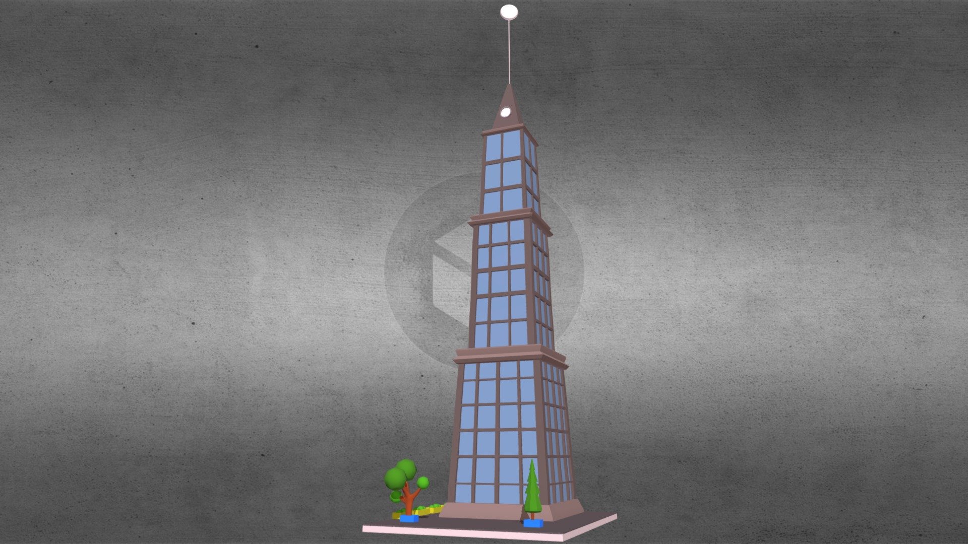 Edificio3 - 3D model by vrodriguez3D (@vrodriguez12) [55149a8] - Sketchfab