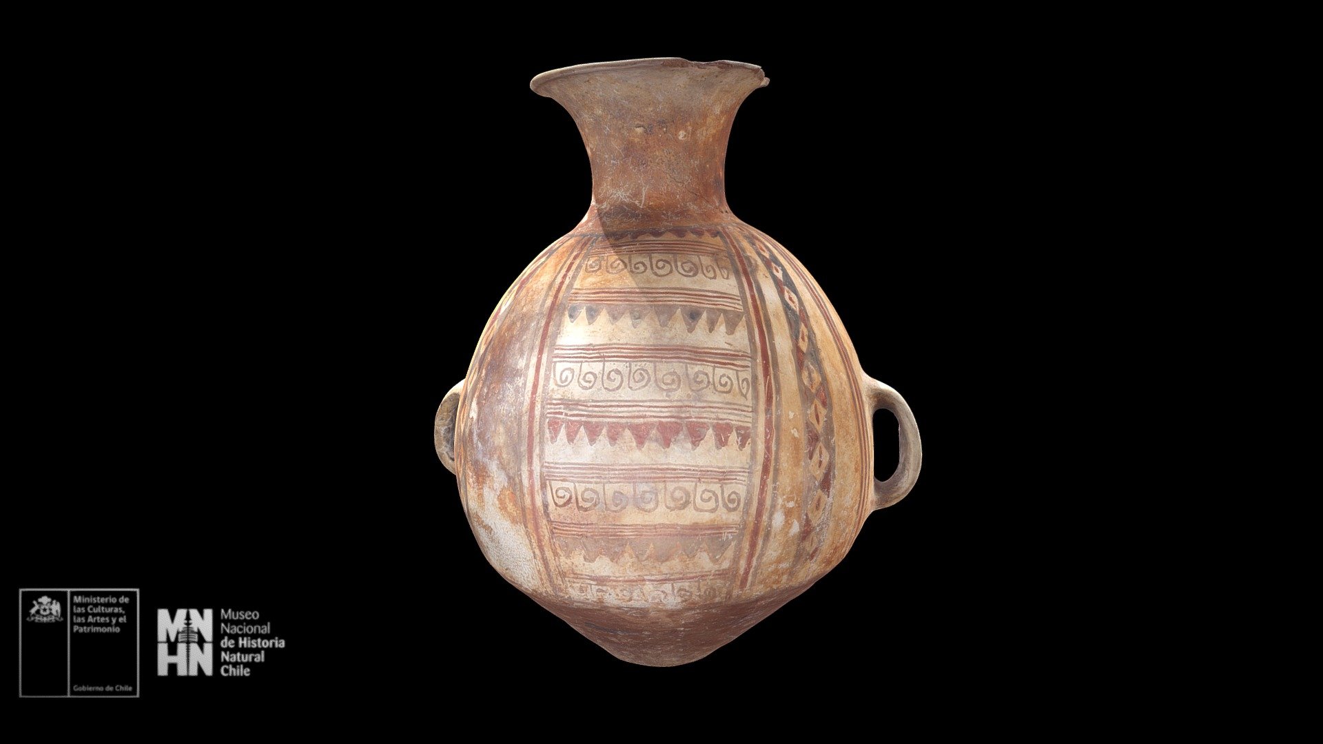 Aríbalo Inca de Chile Central - Download Free 3D model by Museo ...
