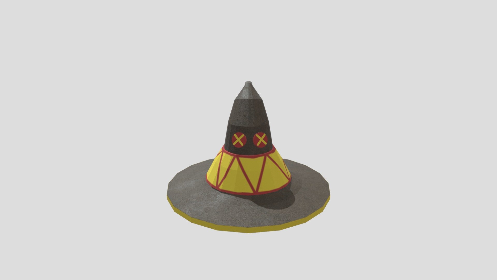 Megumin's Hat - 3D model by Blue Speedster (@wolvehunt12) [55165c6 ...