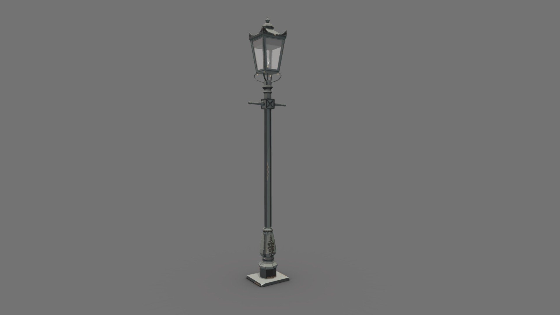 Lowpoly Lamp Post - Street Light - Buy Royalty Free 3D model by Render ...