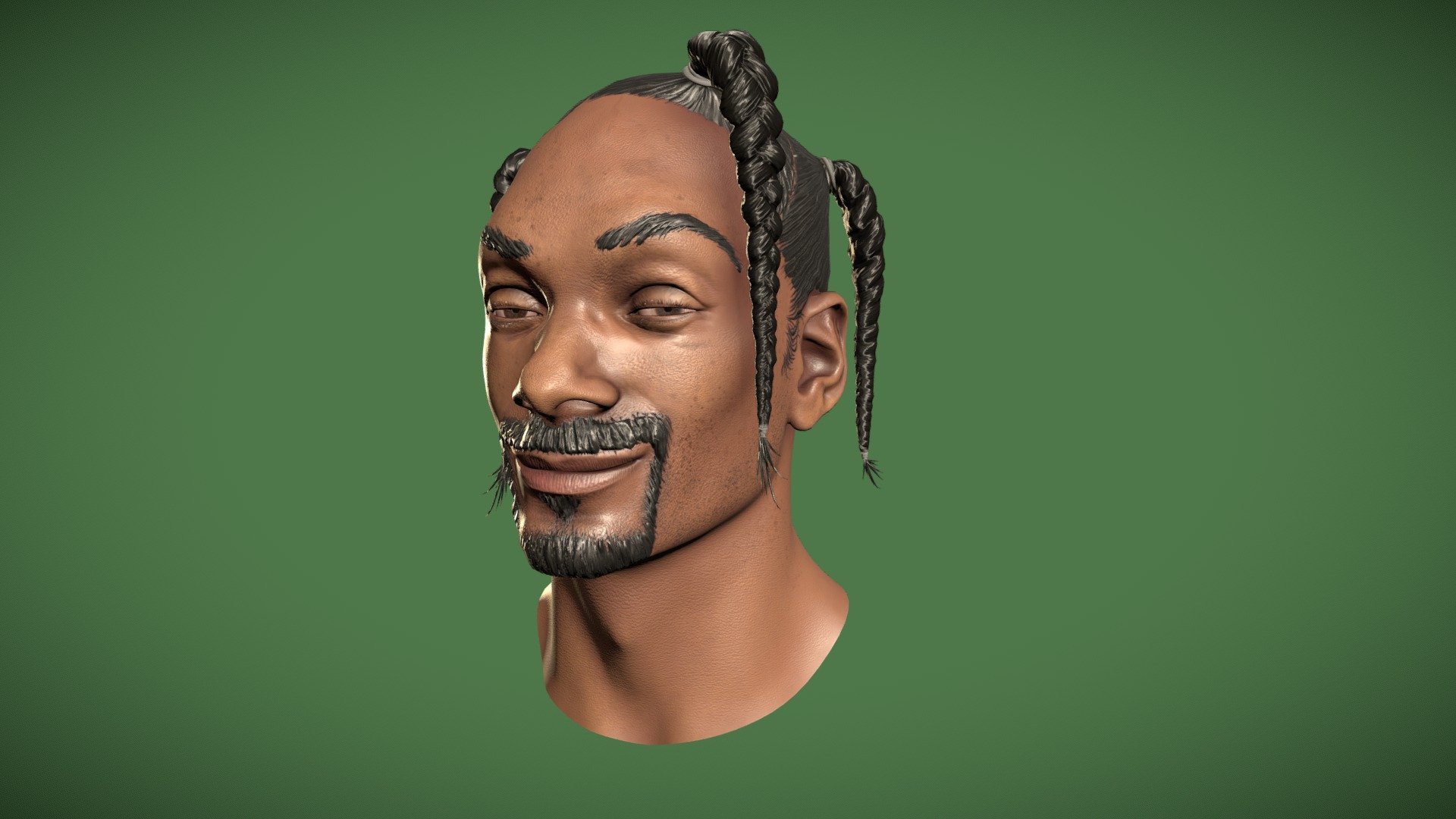 Snoop Dogg sculpt - 3D model by ArattQuinze [5516df9] - Sketchfab