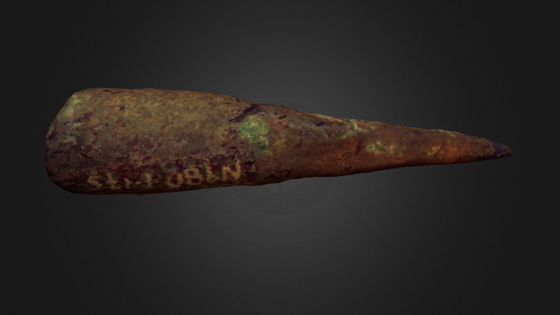 SOCKETED COPPER POINT - 3D model by Lakehead Anthropology ...