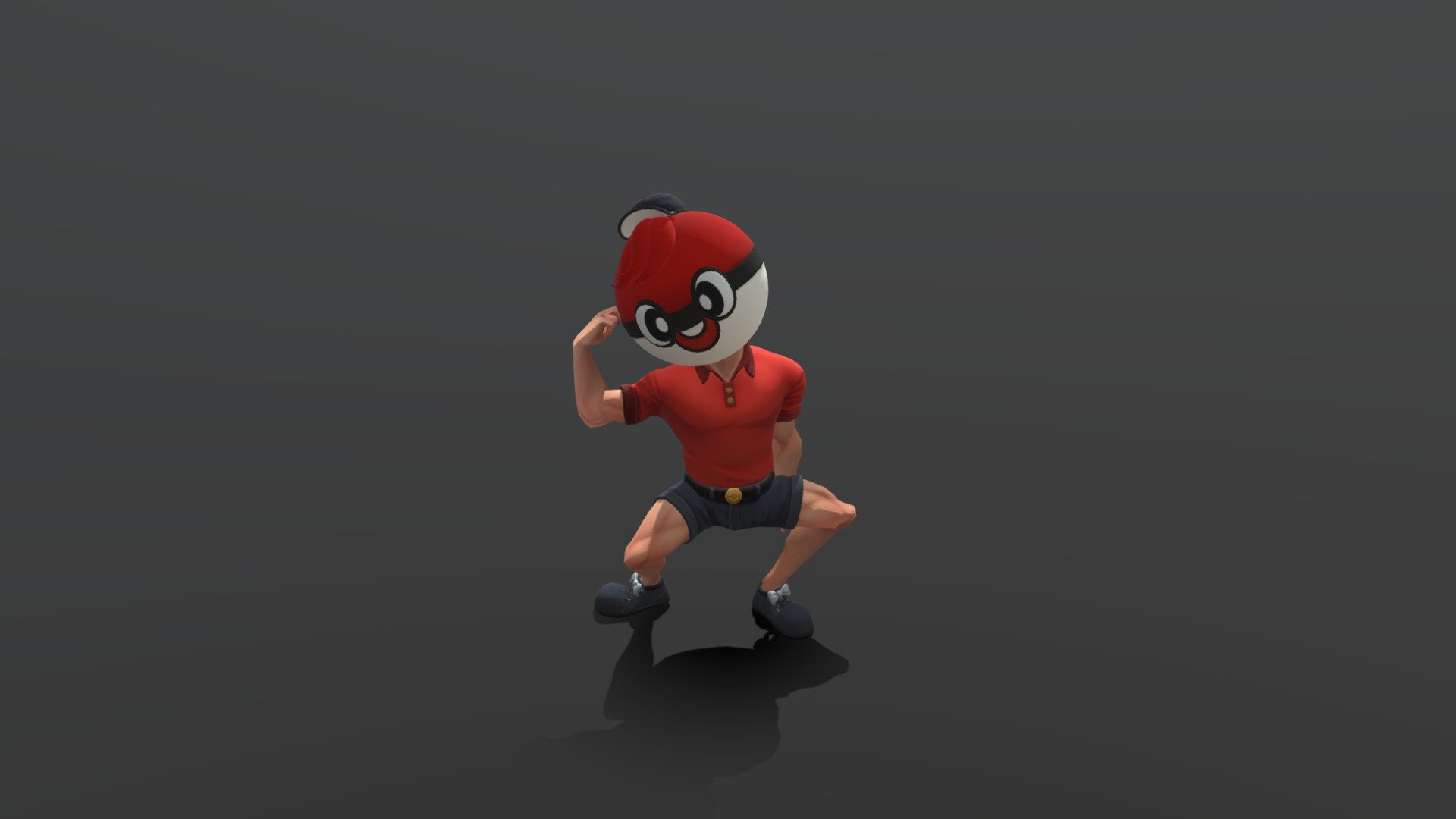 Pokemon_Ball_Guy_Emote - 3D model by Akiya Anderson (@AkiyaAnderson ...