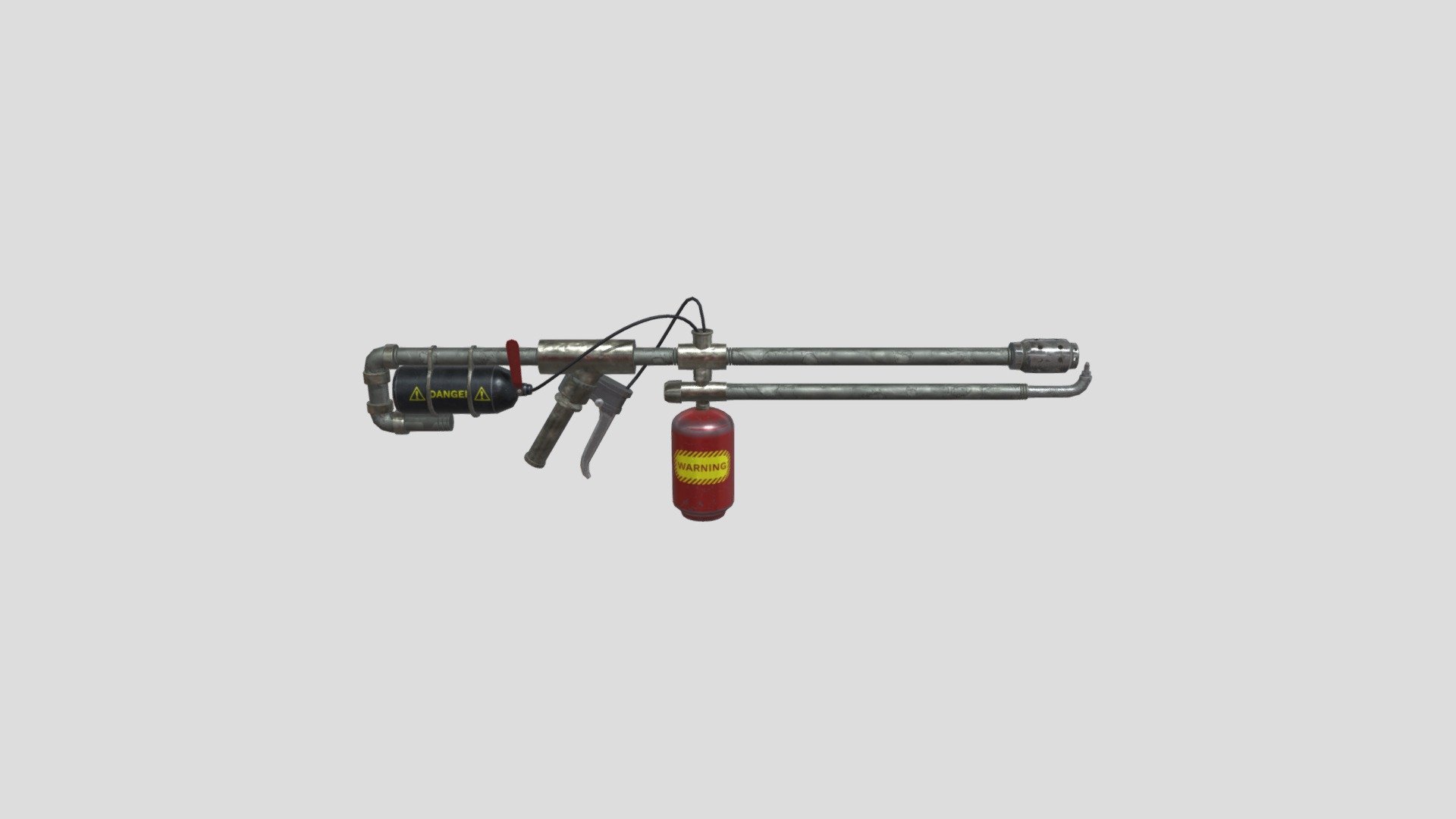 Flamethrower - 3D model by mistletoekat [551859c] - Sketchfab