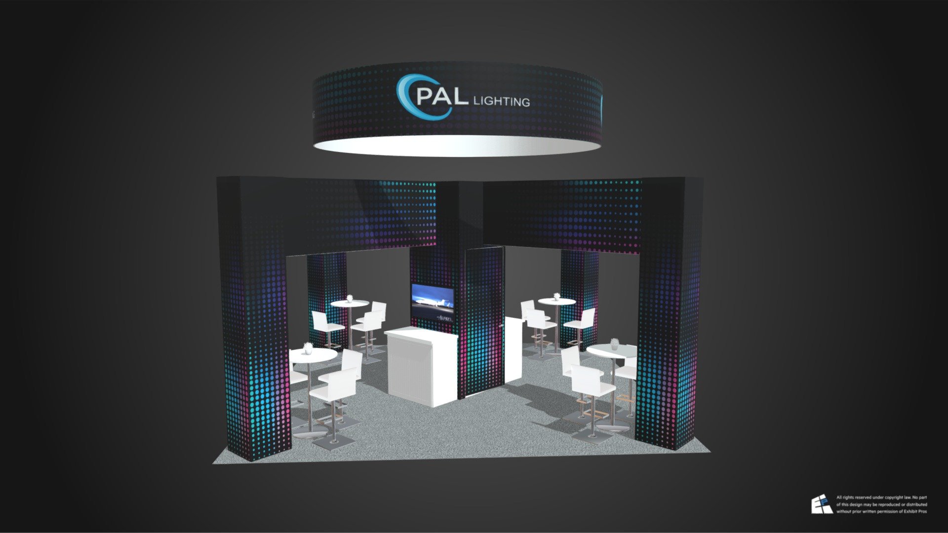 Pal Lighting 20x20 - 3D model by EP (@ExhibitP) [55190d0] - Sketchfab