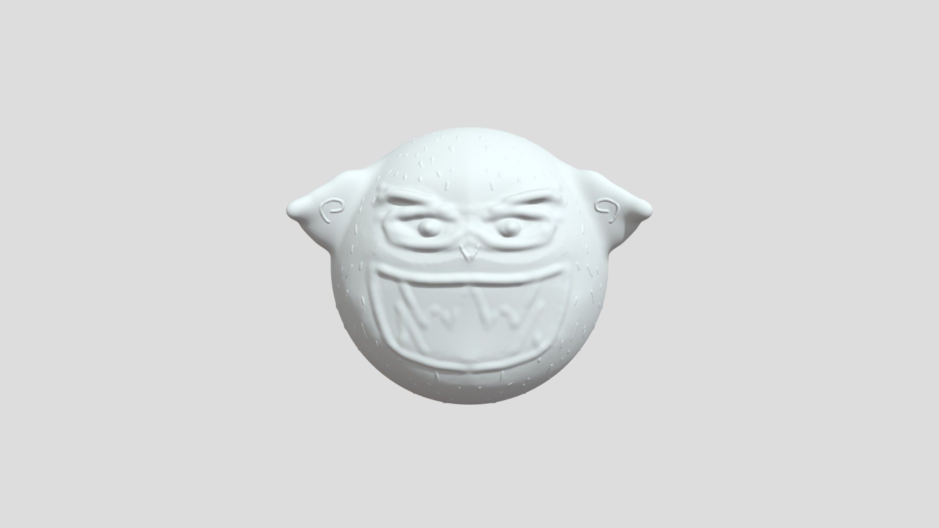 Monster Head Animation (Ears Moving) - Download Free 3D model by Kyle S ...