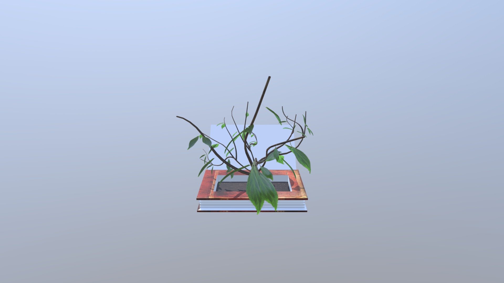 bookleaf - 3D model by henry012007 [551b13b] - Sketchfab