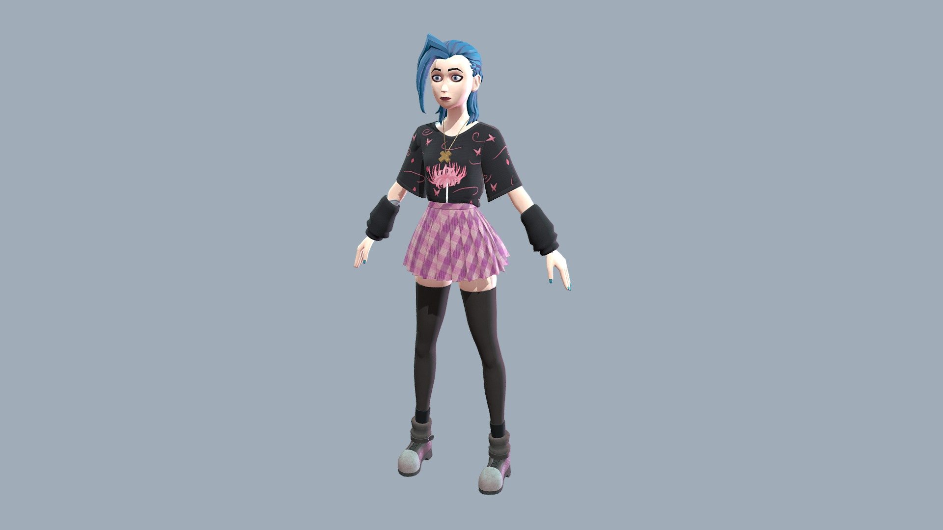 Jinx Japanese Streetwear Design Concept - 3D model by keyonkoh [551d1bd ...