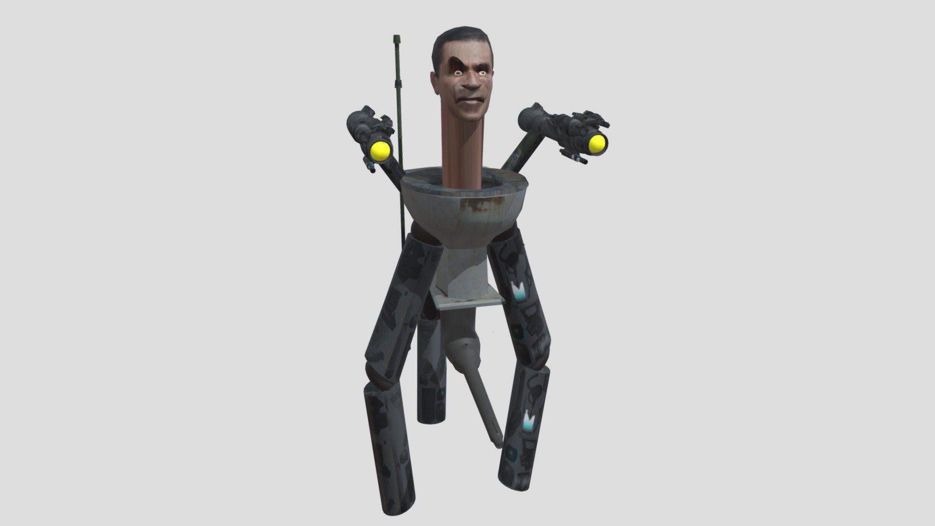 laser strider skibidi toilet - Download Free 3D model by LIROLISM ...