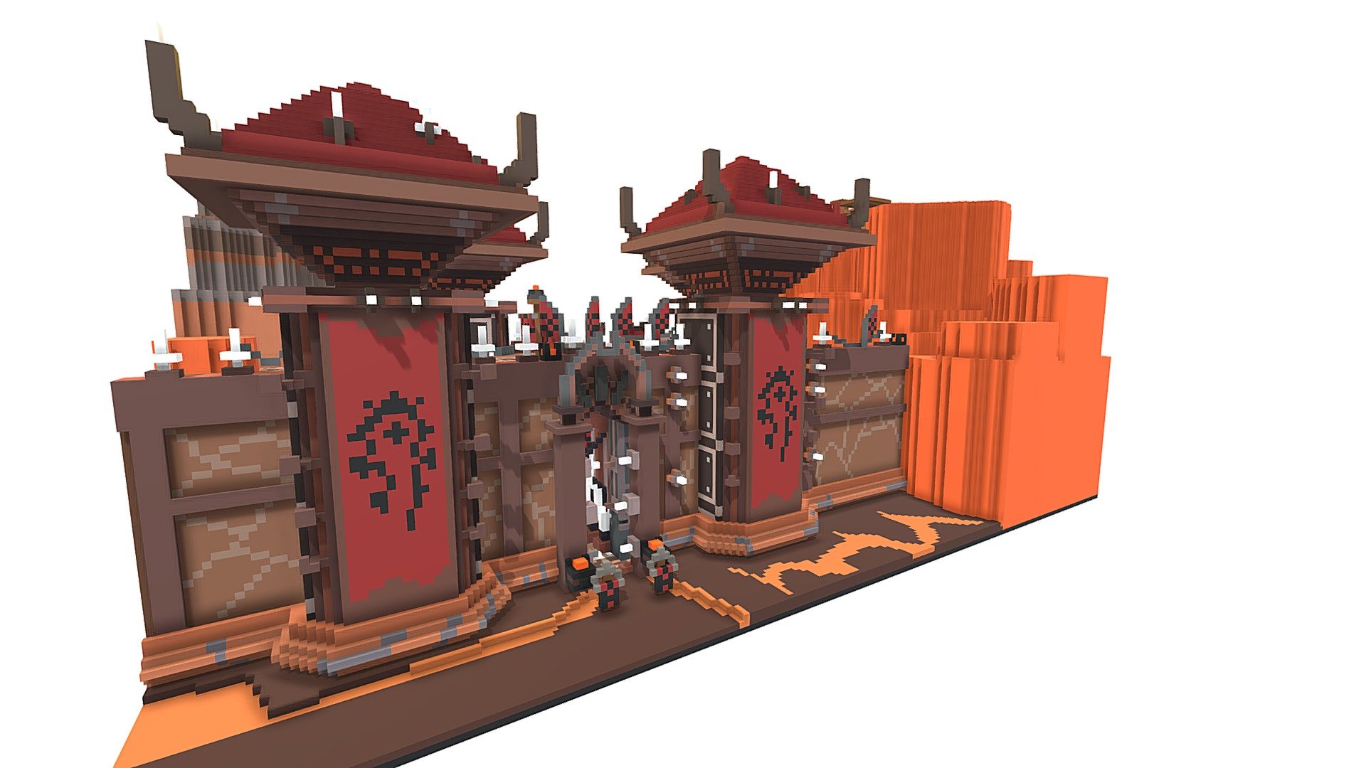 Orgrimmar - Download Free 3D model by Han Reyes (@Yanpanx) [551ee1d ...