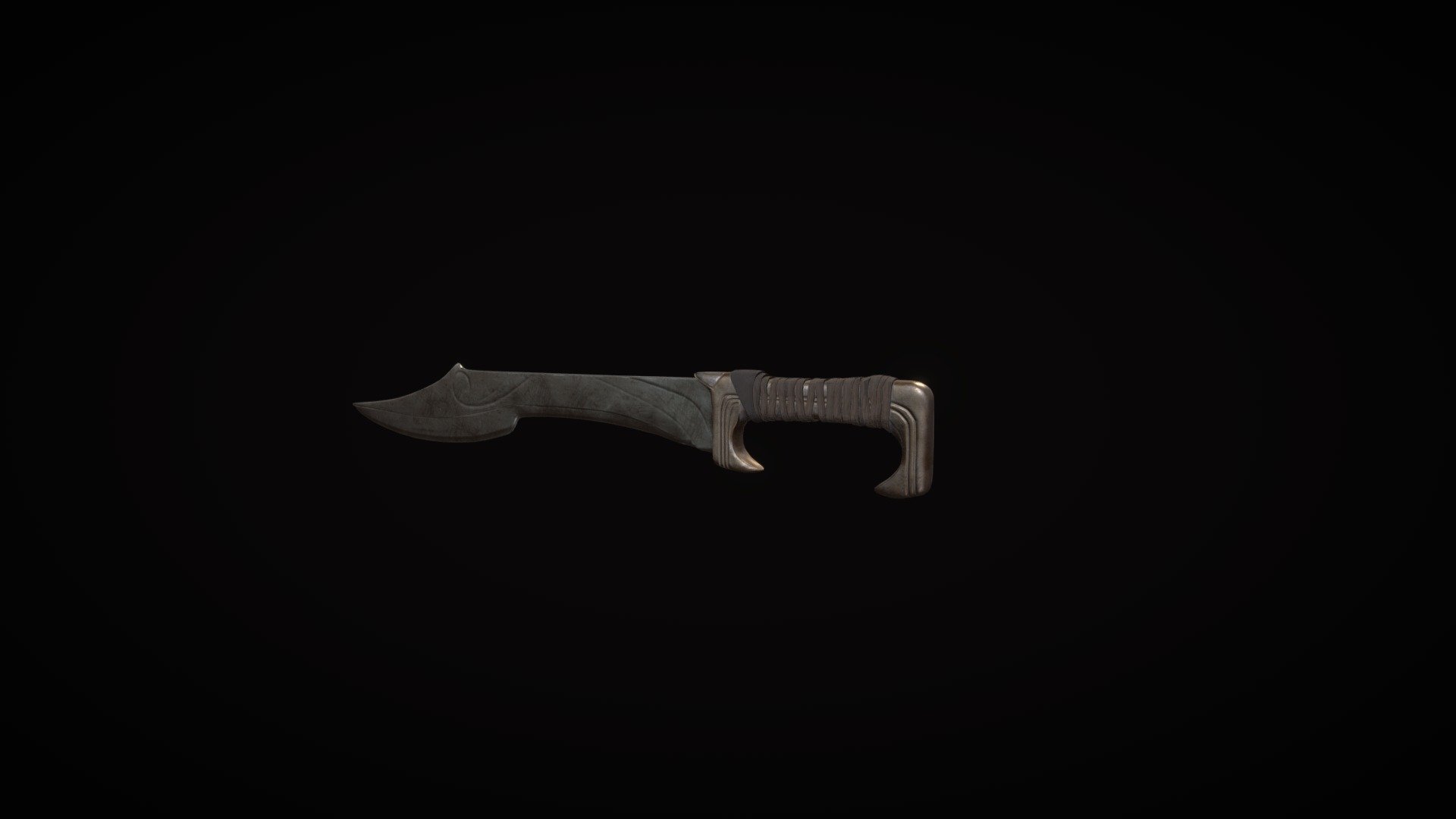 Leonid Sword - 3D model by SpaceBrain [551ee82] - Sketchfab