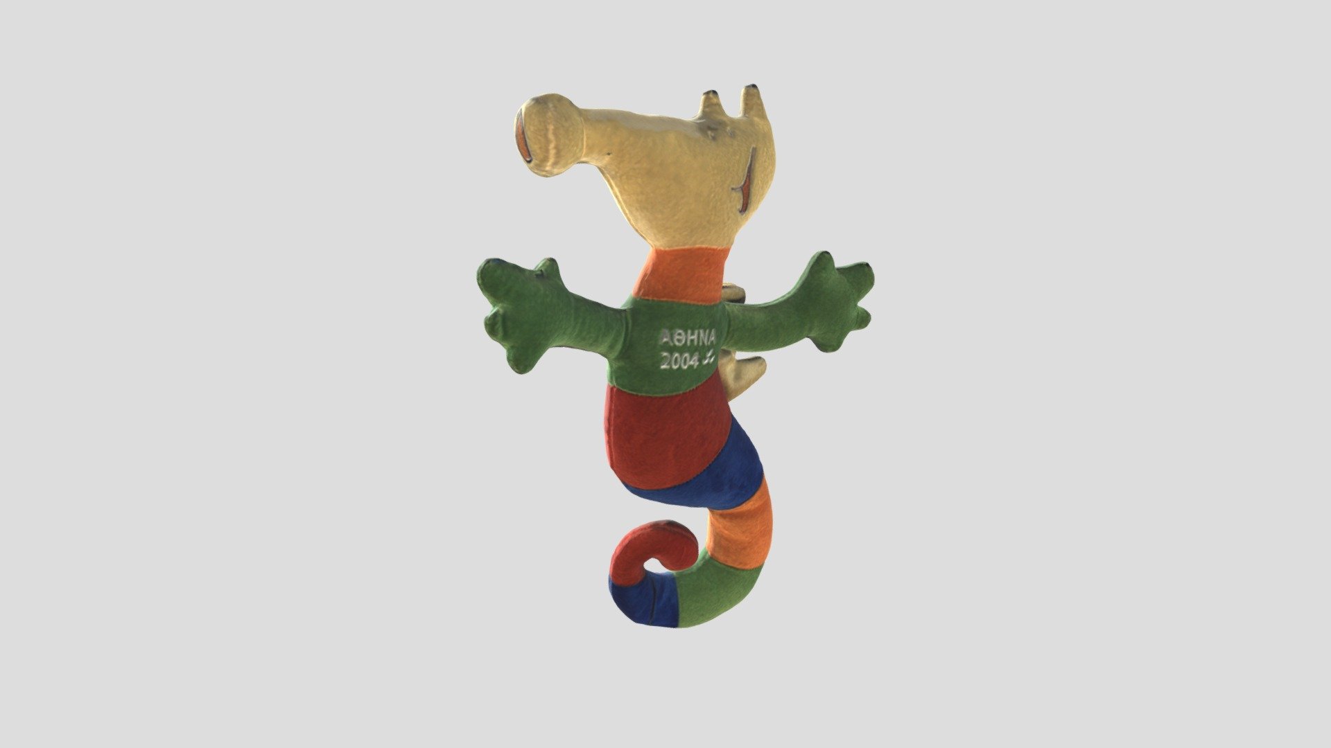 Proteas mascot, Athens 2004 - 3D model by NPHT [551ef13] - Sketchfab