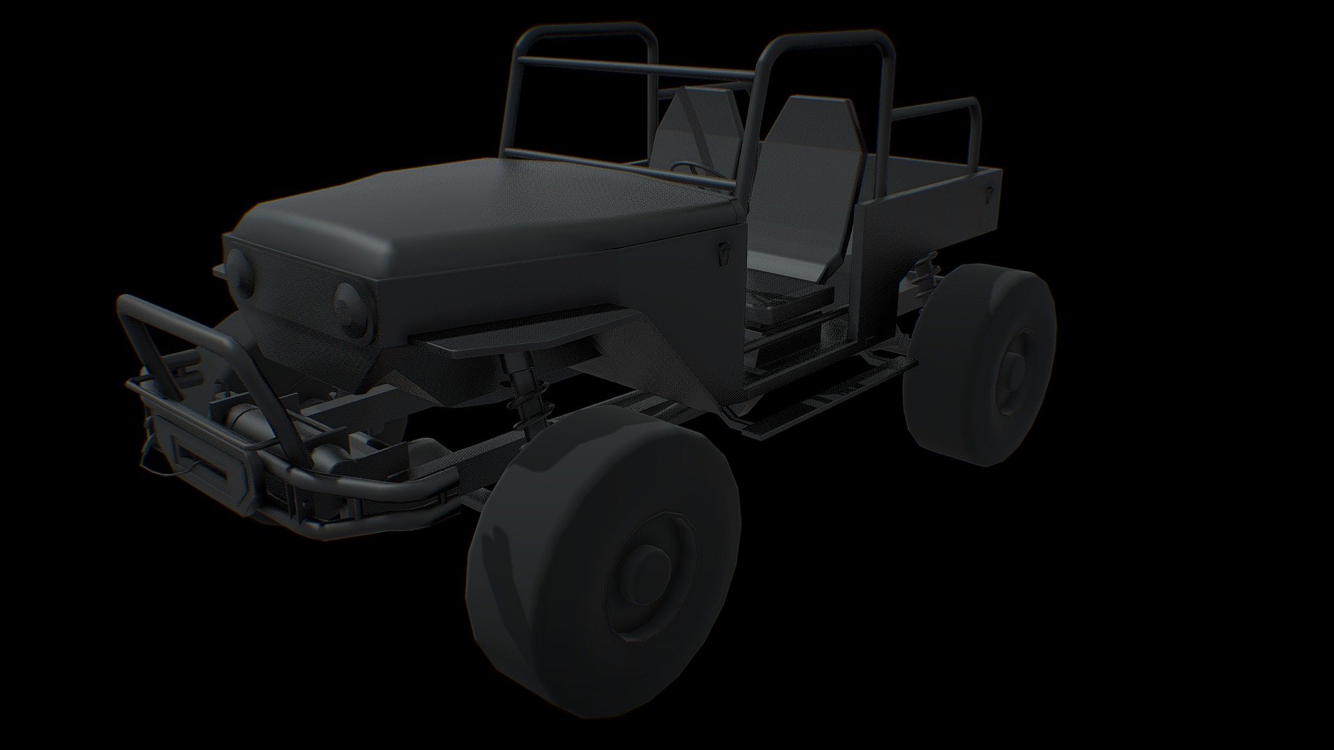 Drivable Buggy Vehicle - 3D model by Trisgames Software (@trisgames ...