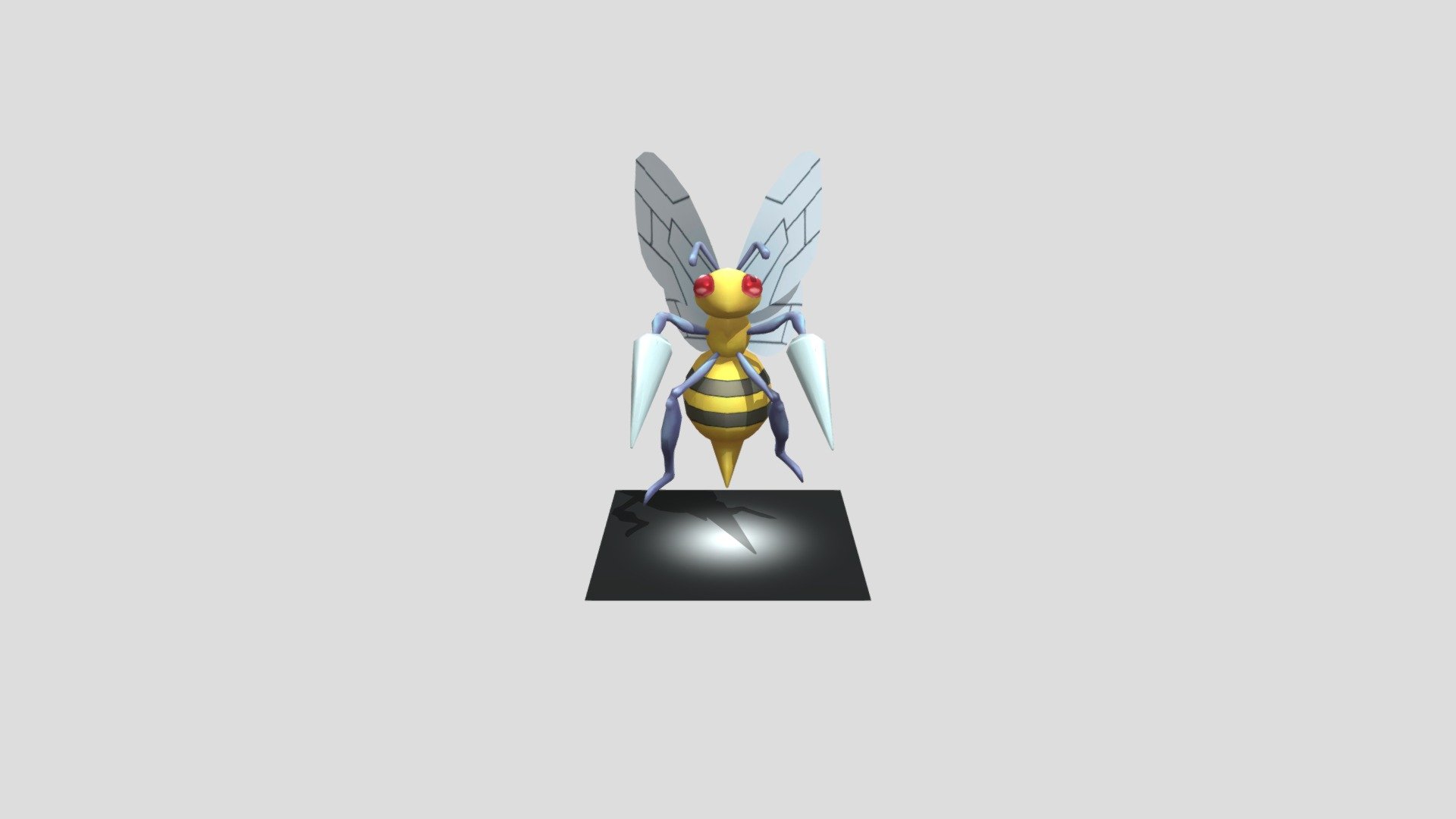 Beedrill Pokemon [Animated] - 3D model by prozip (@quachkimson2000 ...