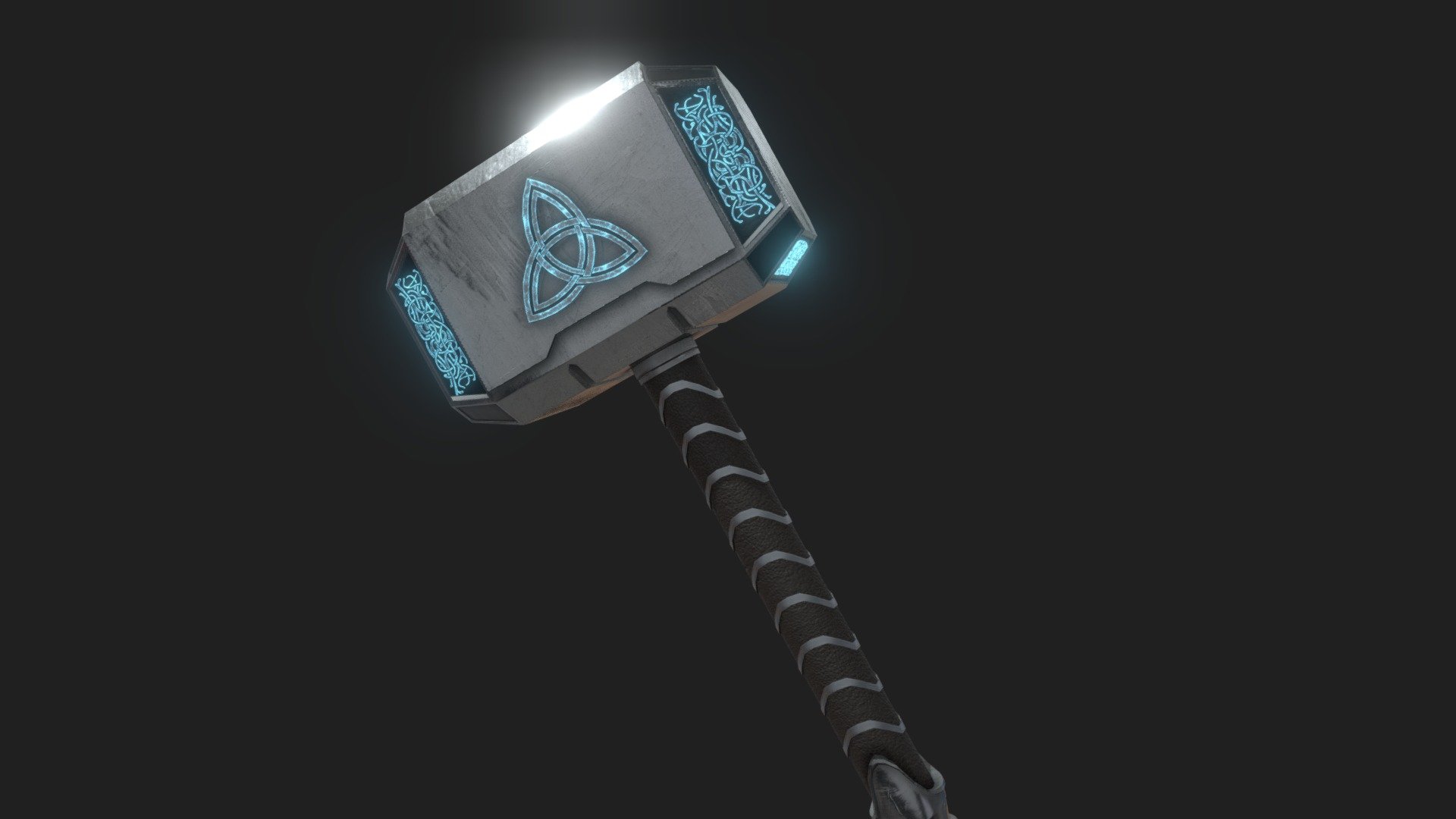Mjolnir - 3D model by LucasPresoto [5521f60] - Sketchfab