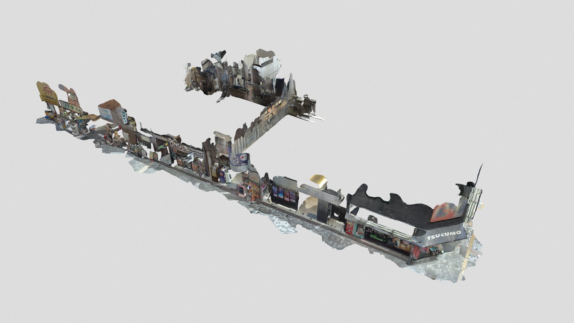 Tokyo Akihabara Hanabusa Inari Shrine / 花房稲荷神社 - 3D model by Taro ...