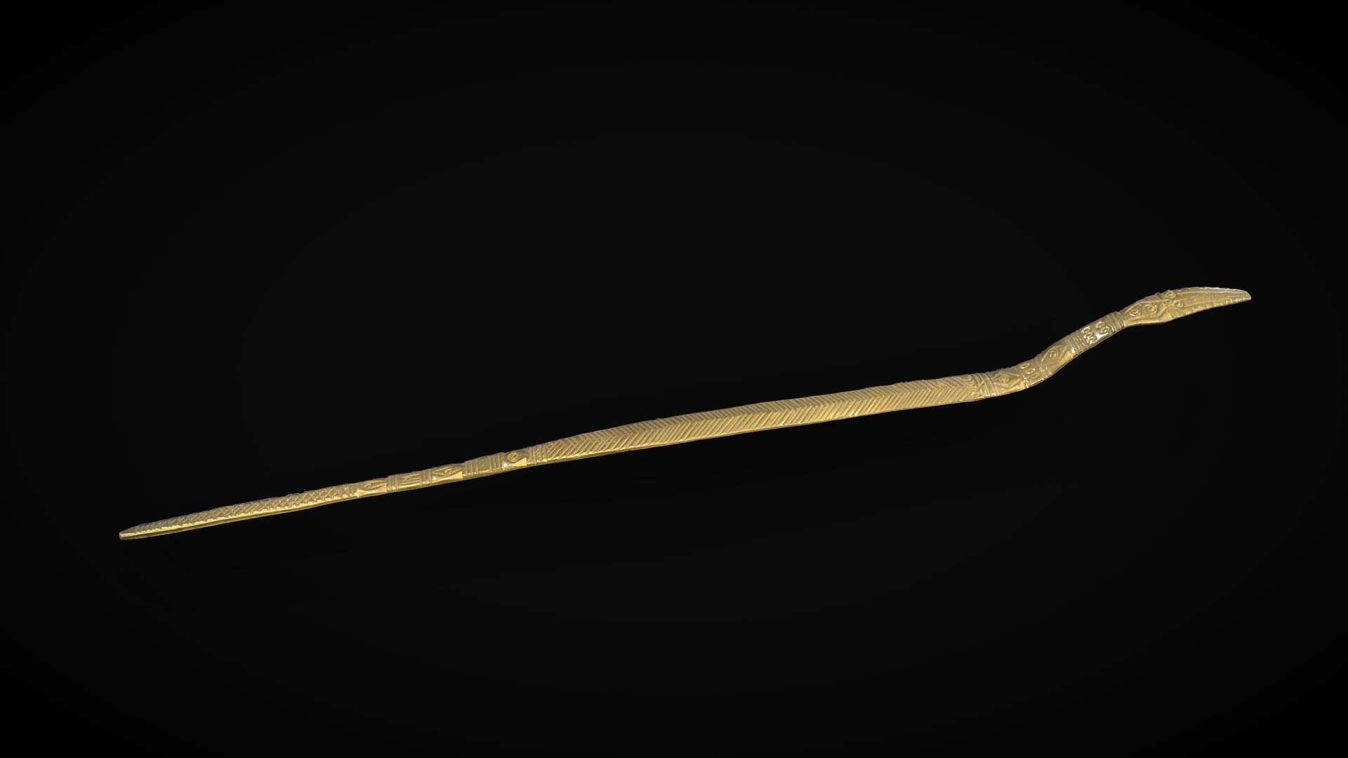 Statuette de serpent - Download Free 3D model by Alienor.org, Conseil ...