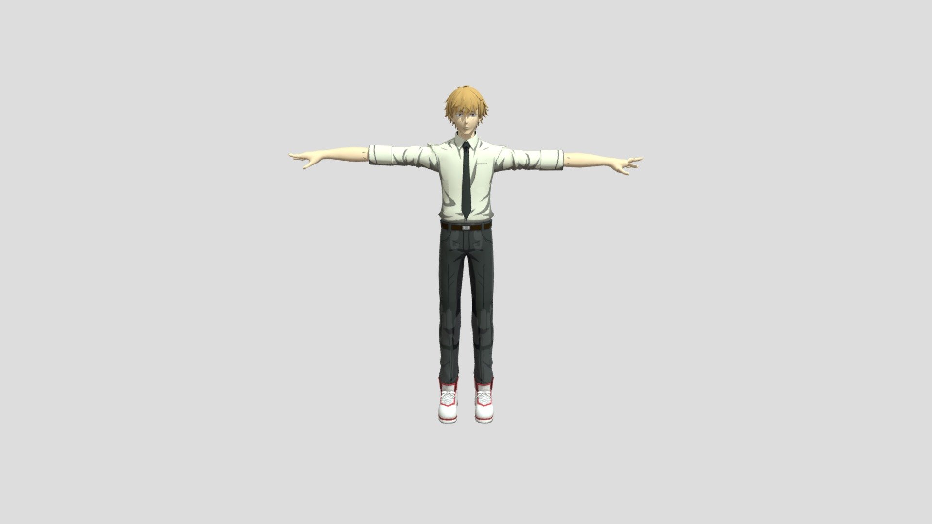 Denji (Chainsaw Man) - Download Free 3D model by Scorpion4241 [55234e1 ...