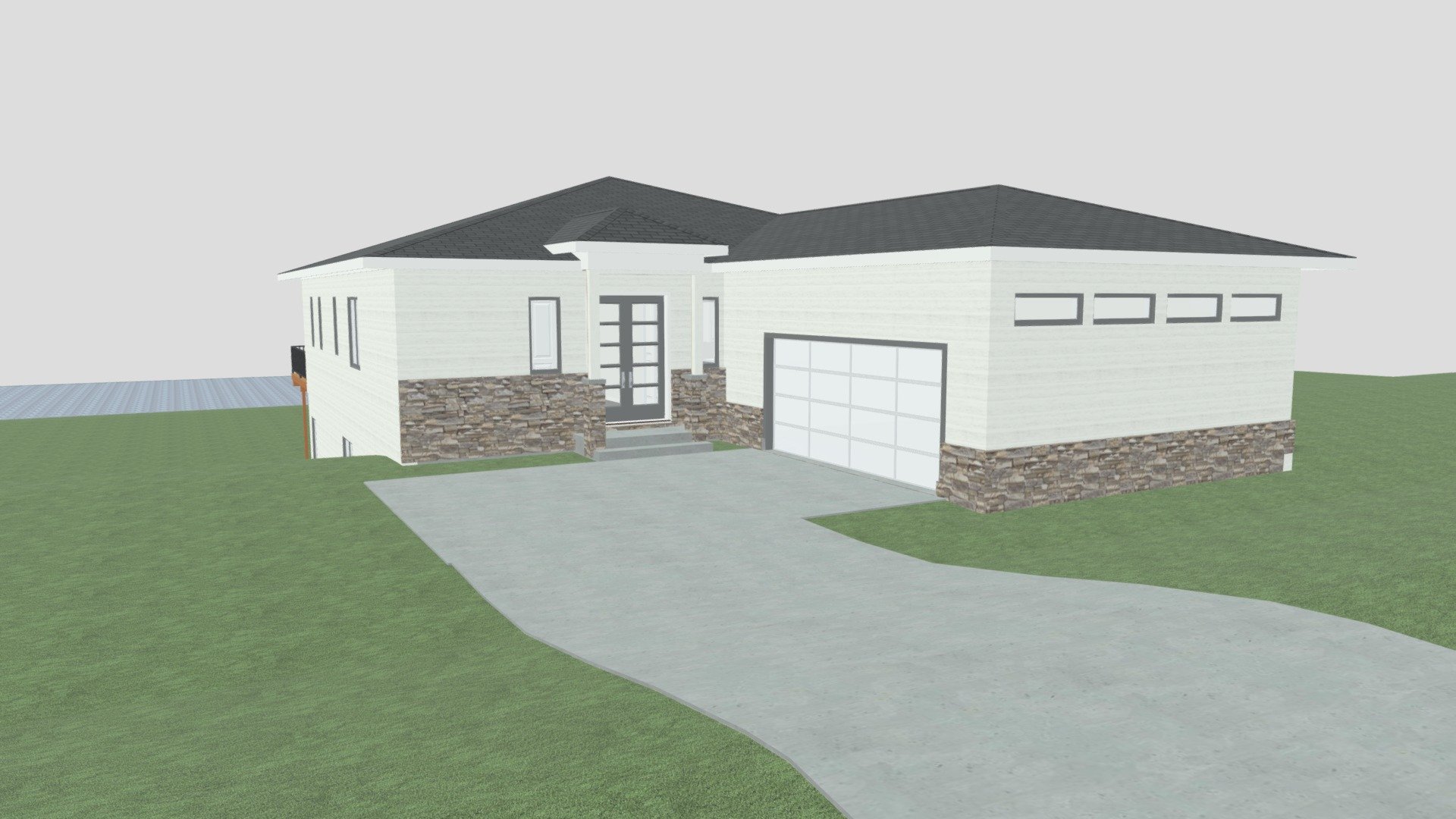 Exterior Porch V2 - Download Free 3D model by OakBridge Development ...
