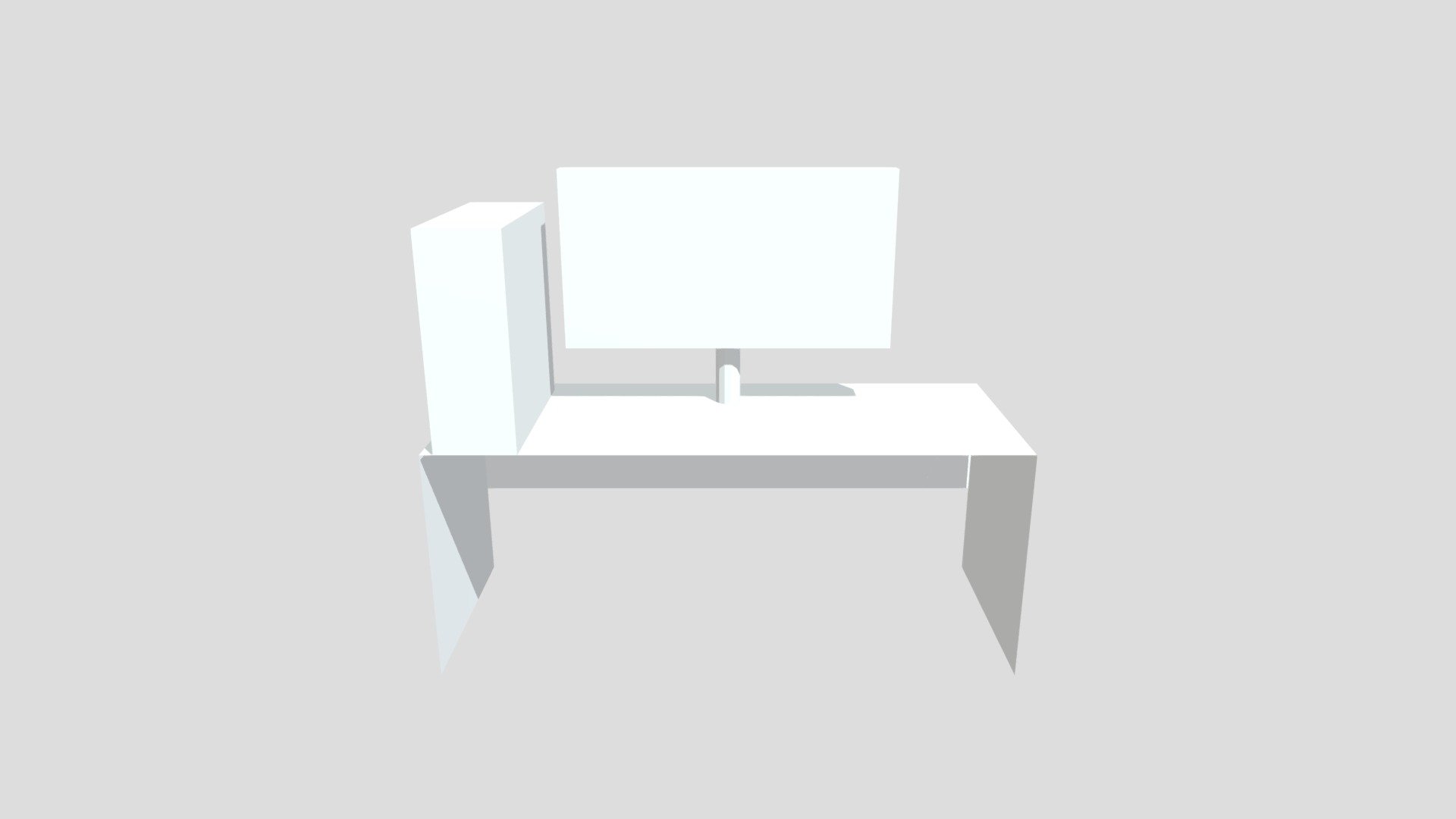 Pc Setup - Download Free 3D model by samyakkumarjain1 [55241e8] - Sketchfab