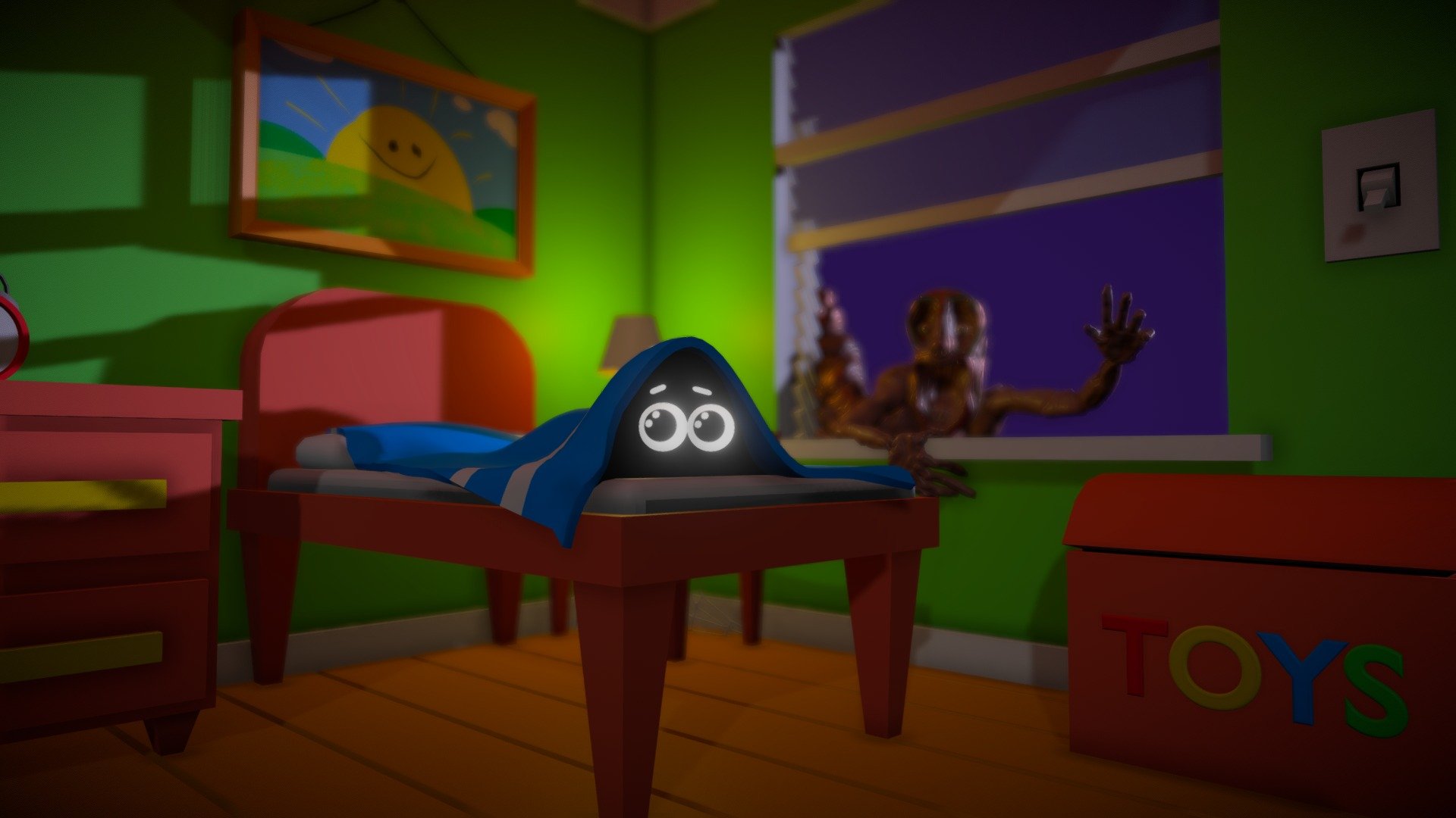Night-Time Visitor Diorama - Download Free 3D model by uprank [5524a16 ...