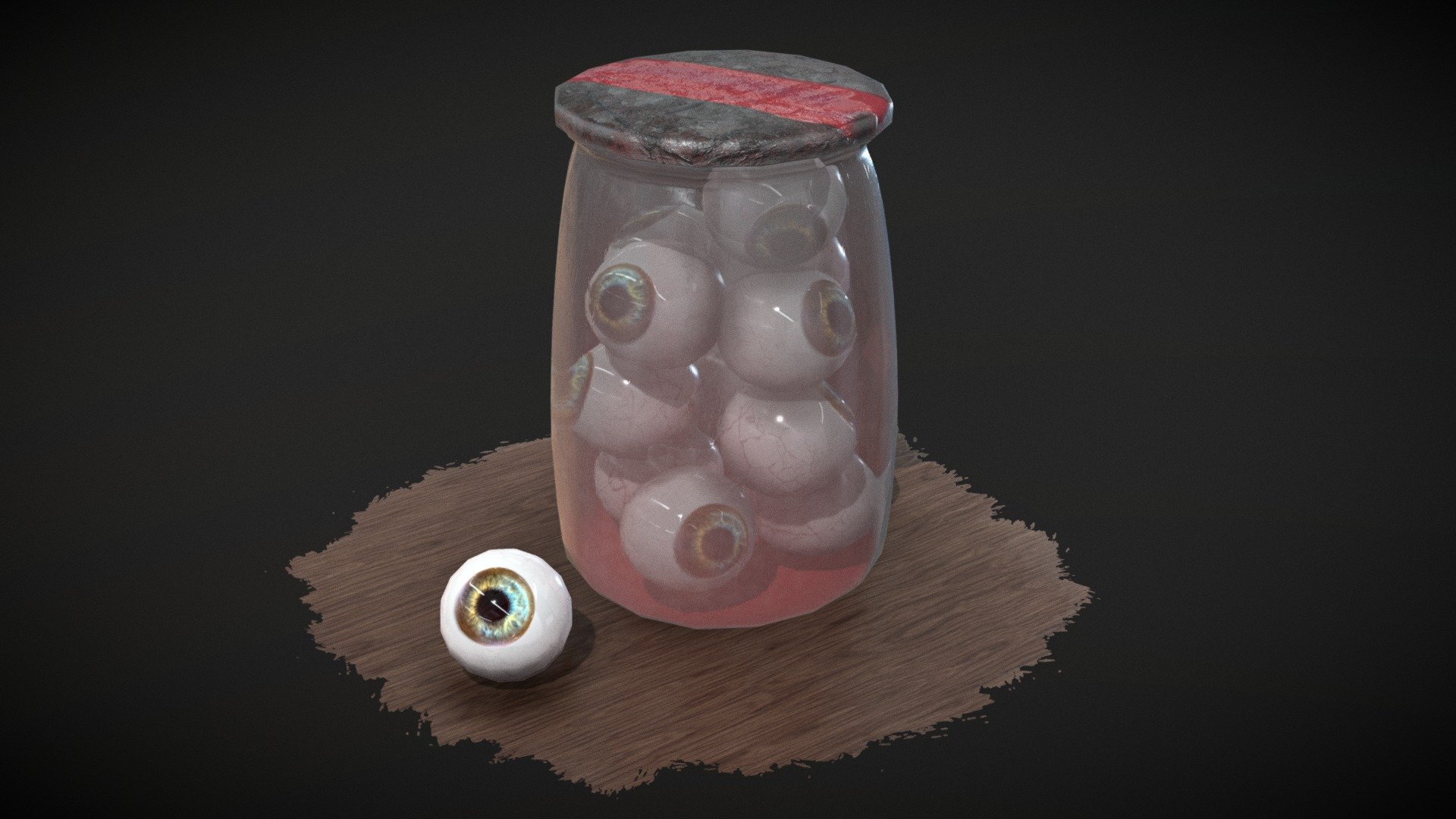 The Jar of Lookers 👀 - Buy Royalty Free 3D model by Jazz Vincent ...