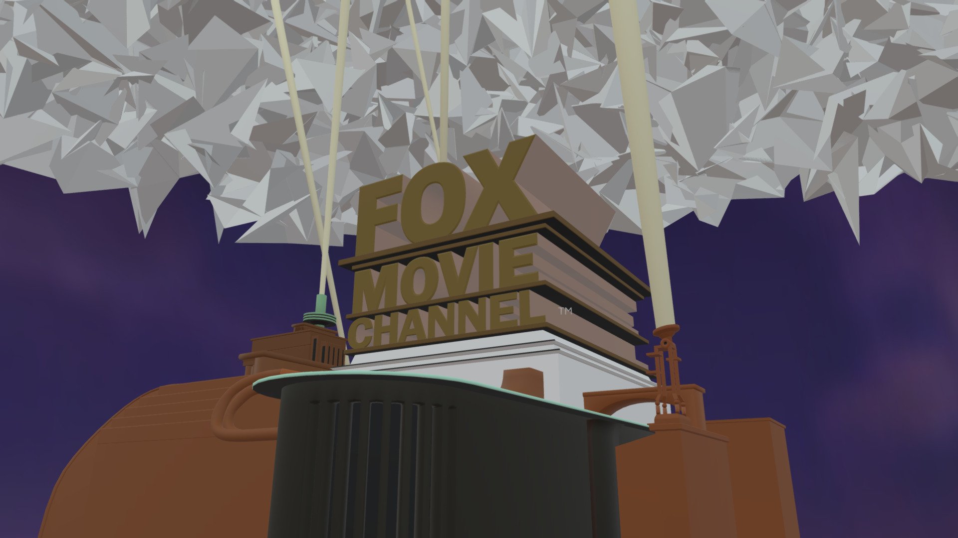 FOX Movie Channel (2002) Rare Logo Remake - Download Free 3D model by ...
