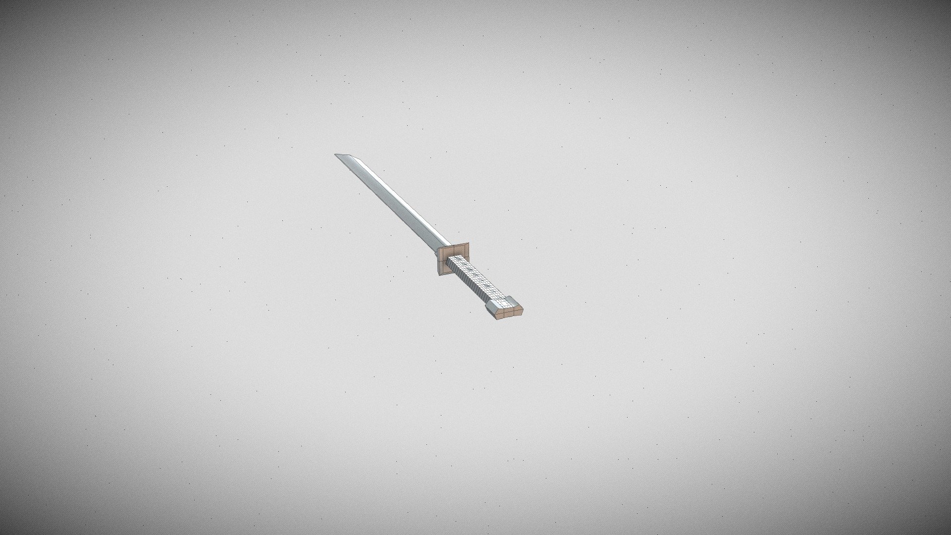 Katana Low-poly - 3D model by Rocket_rog (@rocketrogyt) [55263b4 ...