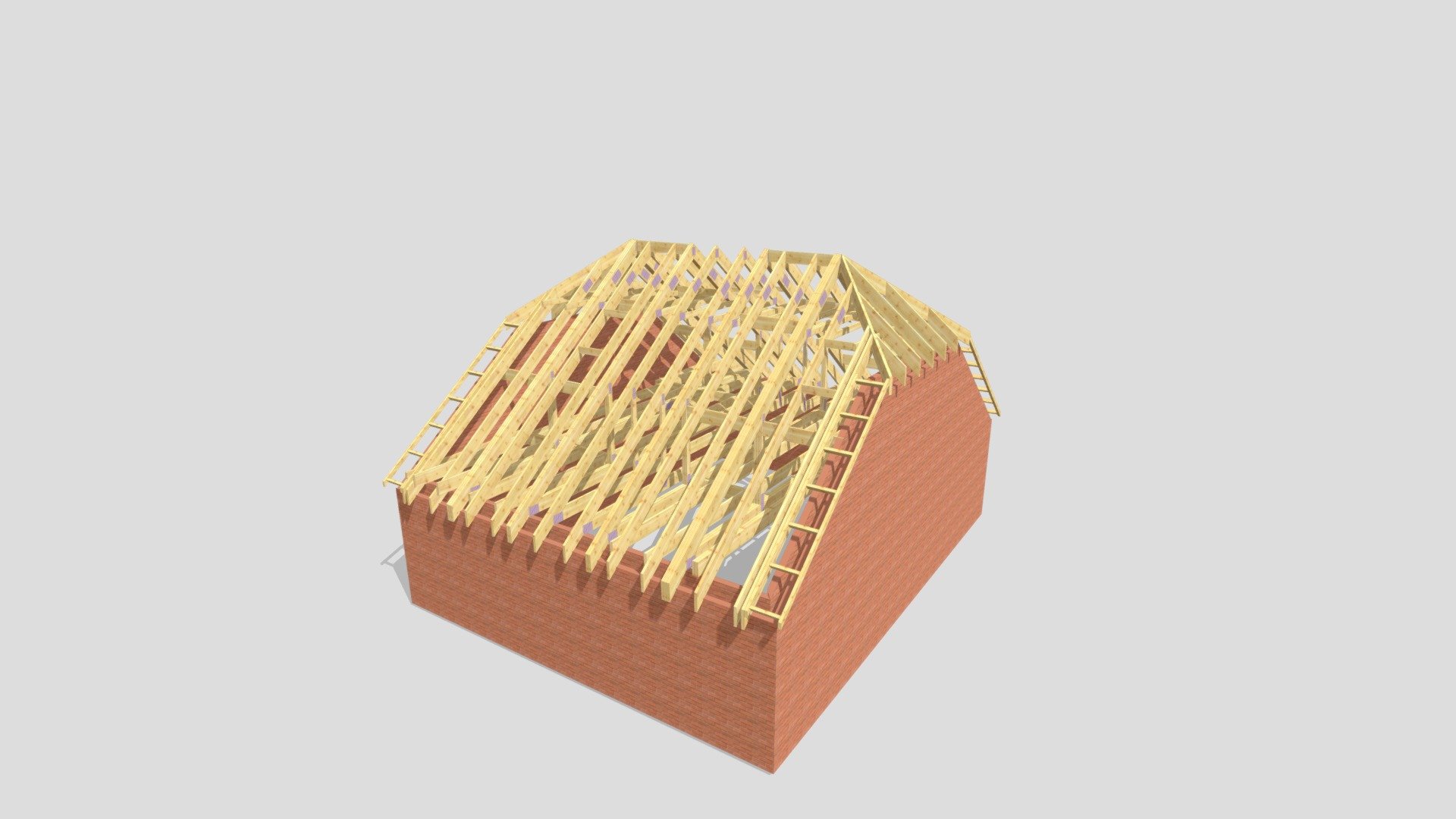 18467- Roof - Download Free 3D model by Griggs Timber Company (@JGriggs ...