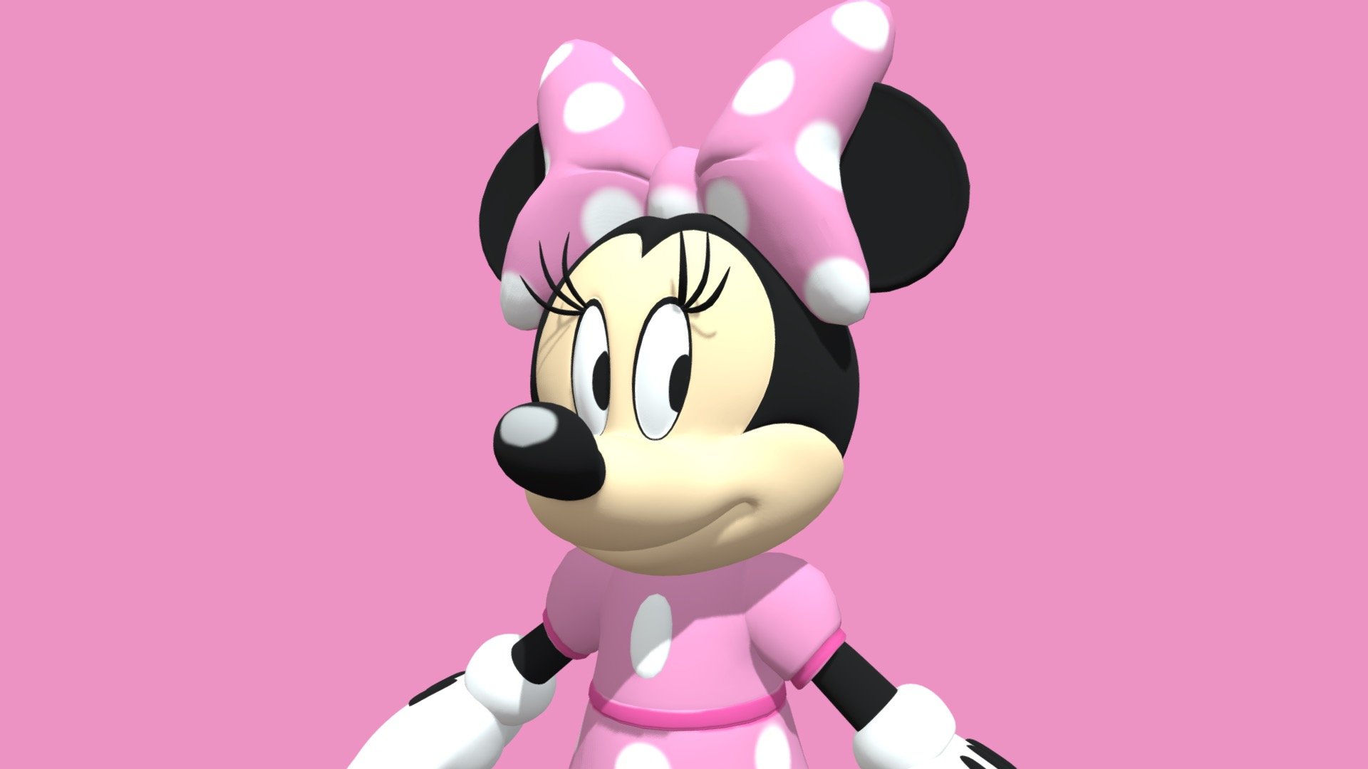 JCThorton MMCH - Minnie Mouse (Bow Toons) - Download Free 3D model by ...