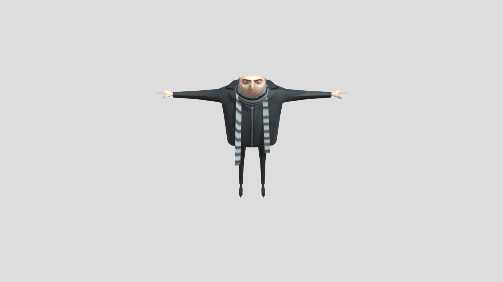 Fixed Gru Despicable Me - Download Free 3D model by Jamessmartguy ...