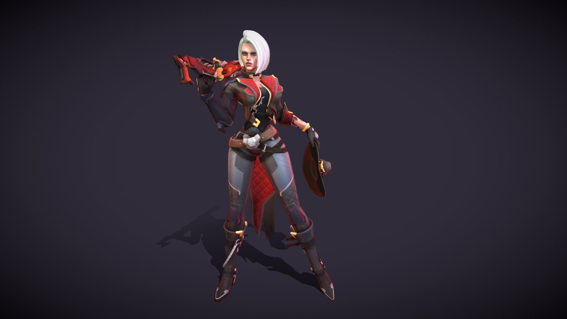 Ashe - Overwatch 2 - 3D model by Casttelan2 [552902f] - Sketchfab