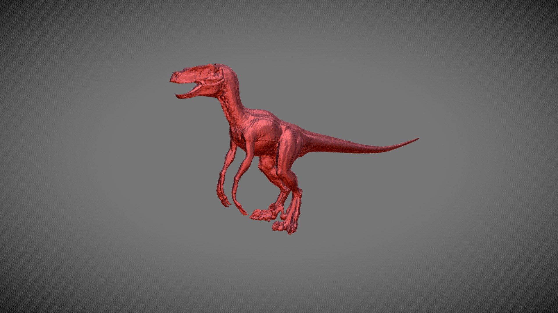 Velociraptor - 3D model by Pedro Monzón 3D (@P3DROMonzon) [5529133 ...