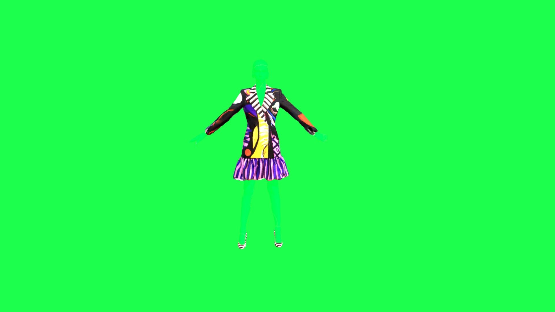 Hokey Pokey - 3D model by agusta yr (@agustayr) [552a7cf] - Sketchfab