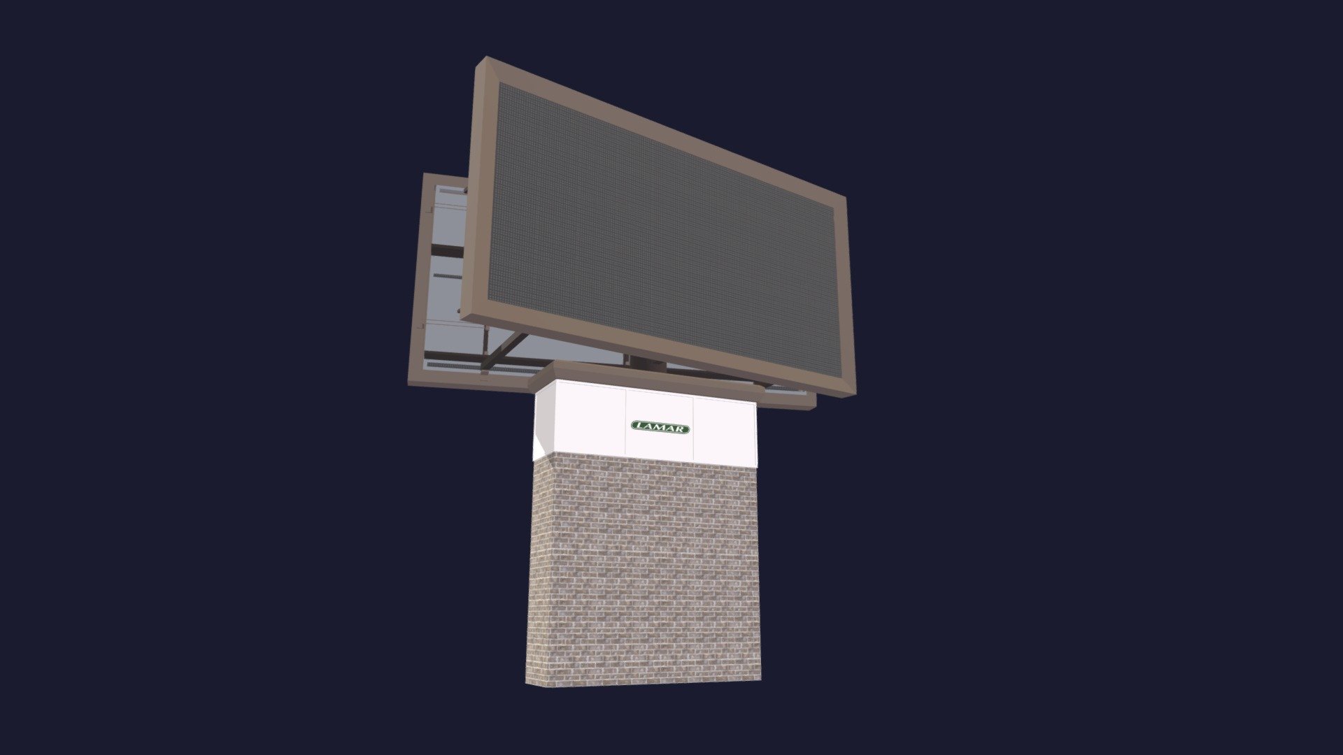 Mobile Facade_2 - 3D model by Lamar3D [552adf1] - Sketchfab