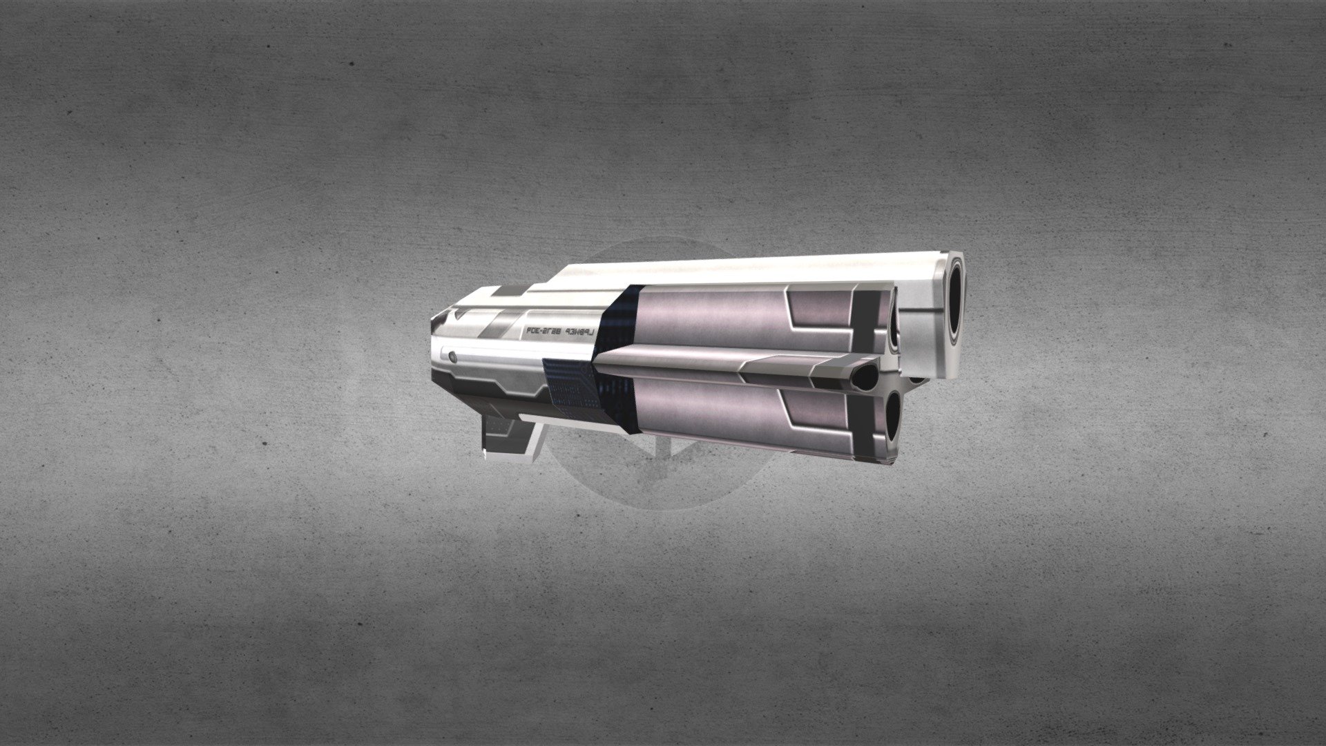 Starsiege: Tribes Chaingun - 3D model by user5493 [552b30e] - Sketchfab