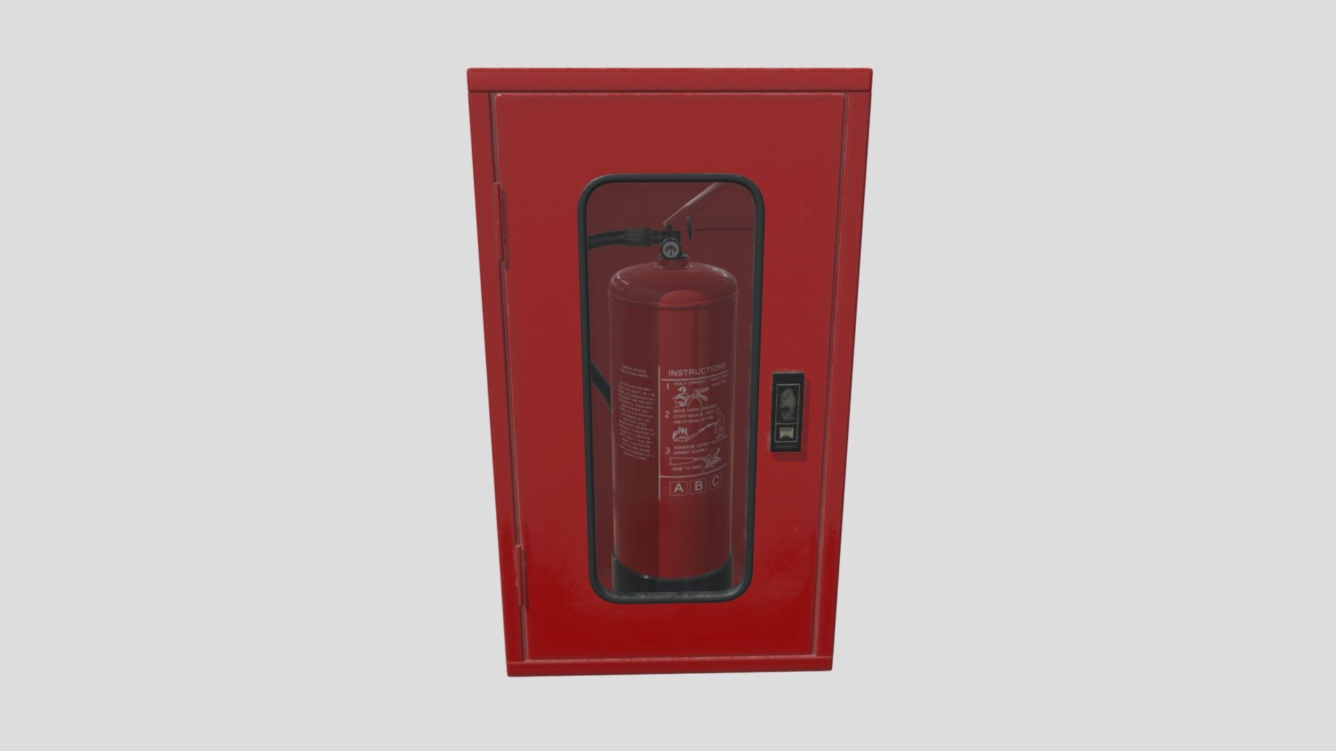 fire extinguisher 34 AM218 Archmodel - Buy Royalty Free 3D model by ...