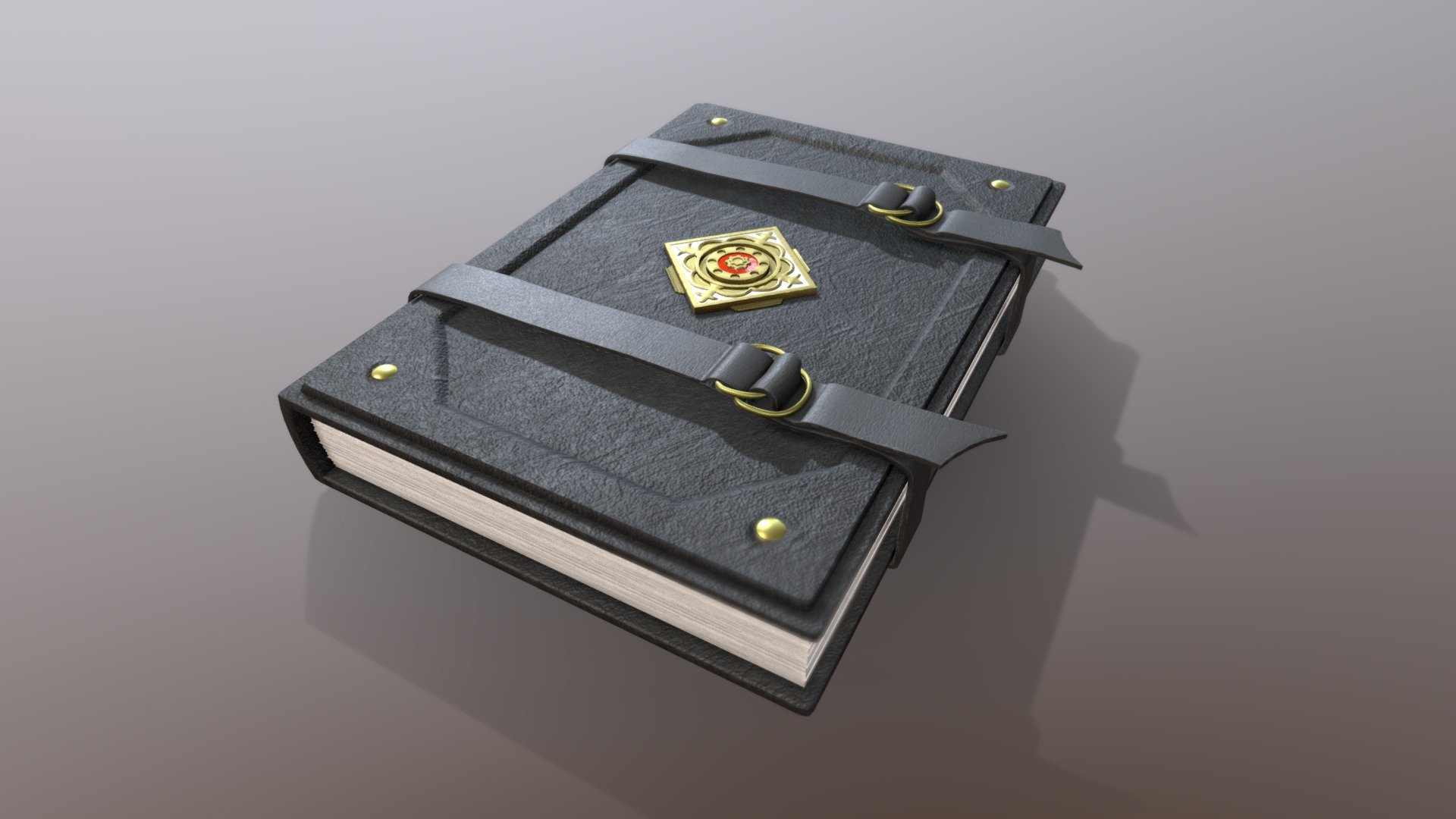 Medieval Book - Download Free 3D model by Kodie Russell (@KodieRussell ...