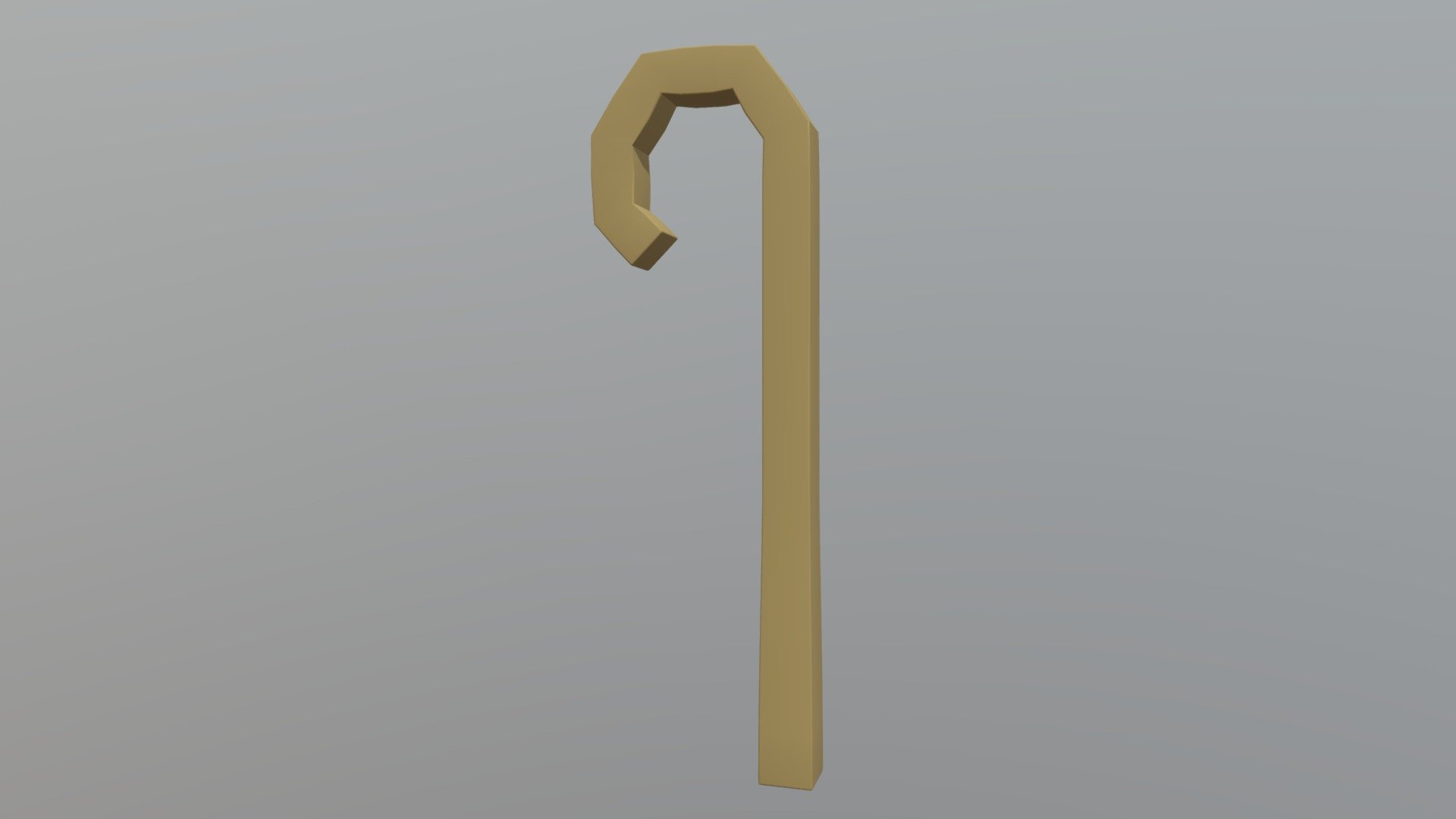 wooden staff #2 - Download Free 3D model by Helindu [552fe18] - Sketchfab