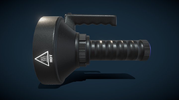 Flashlight 3D models - Sketchfab