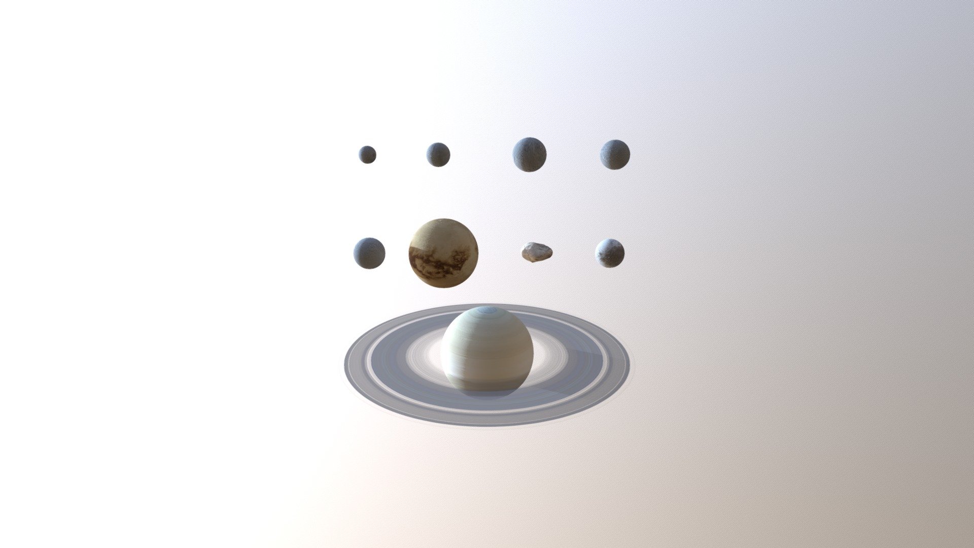 Saturn - 3D model by Vida Systems (@objects1) [553071f] - Sketchfab