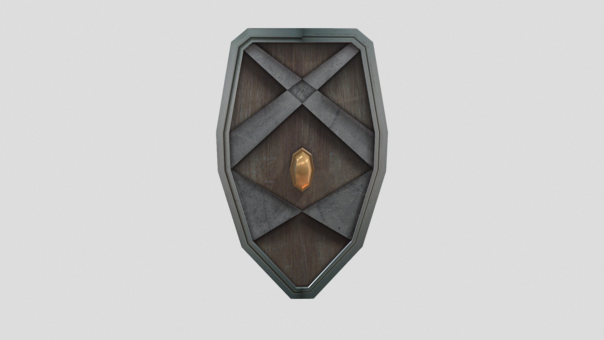 Shield with textures - 3D model by catnip606 [55325f1] - Sketchfab