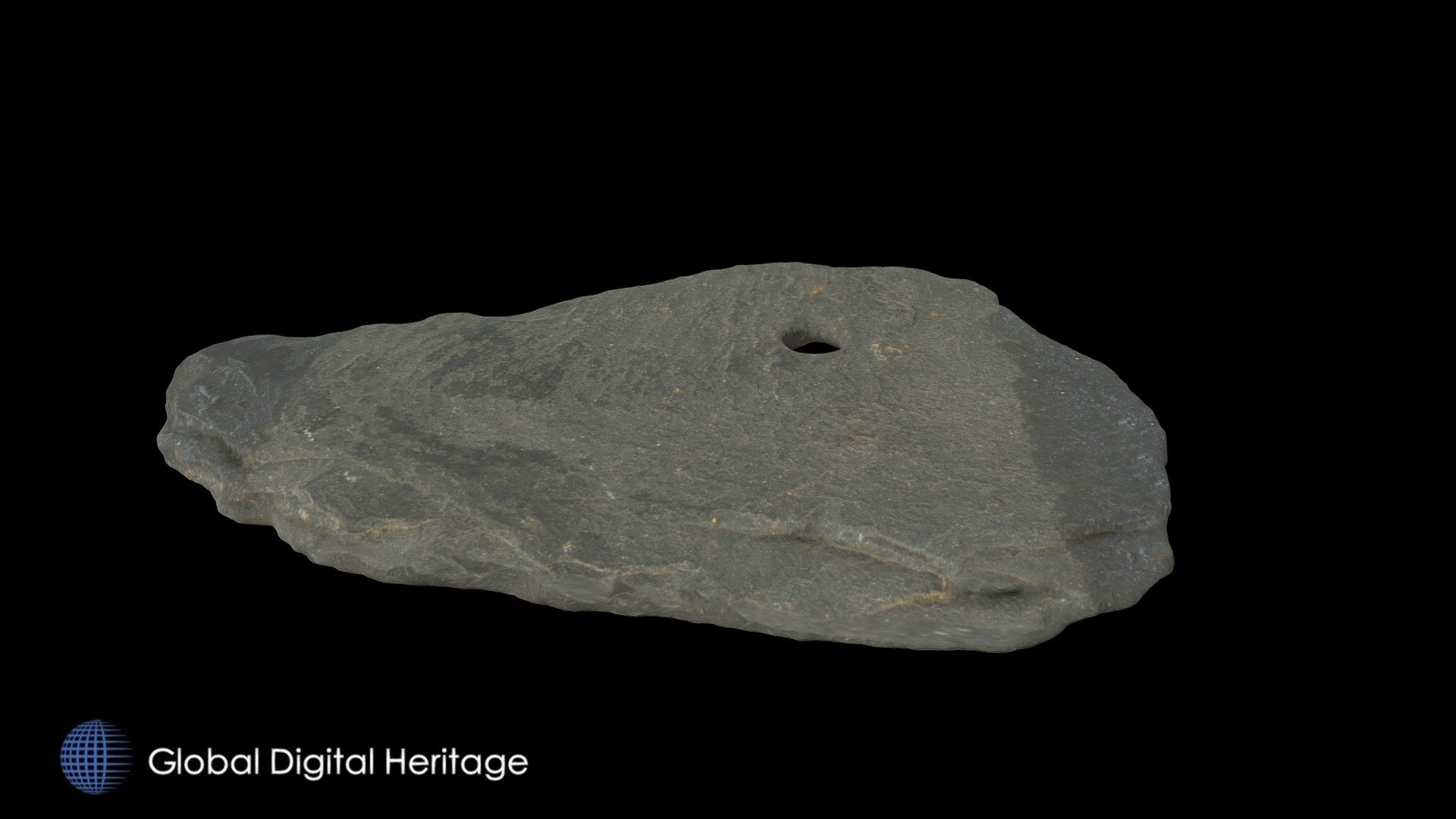 Chipped and Polished Slate Ulu. XCB-001-1101 - Download Free 3D model ...
