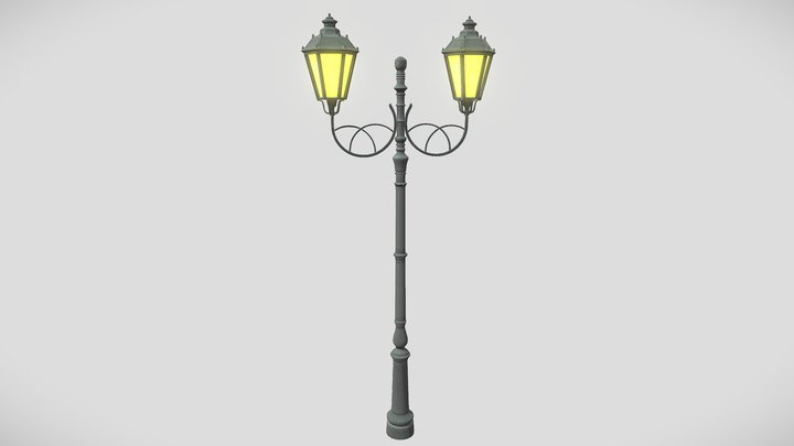 Lamppost 3D models - Sketchfab