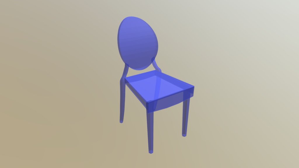 Casper Blue Dining Chairs - Download Free 3D model by allenbranch ...